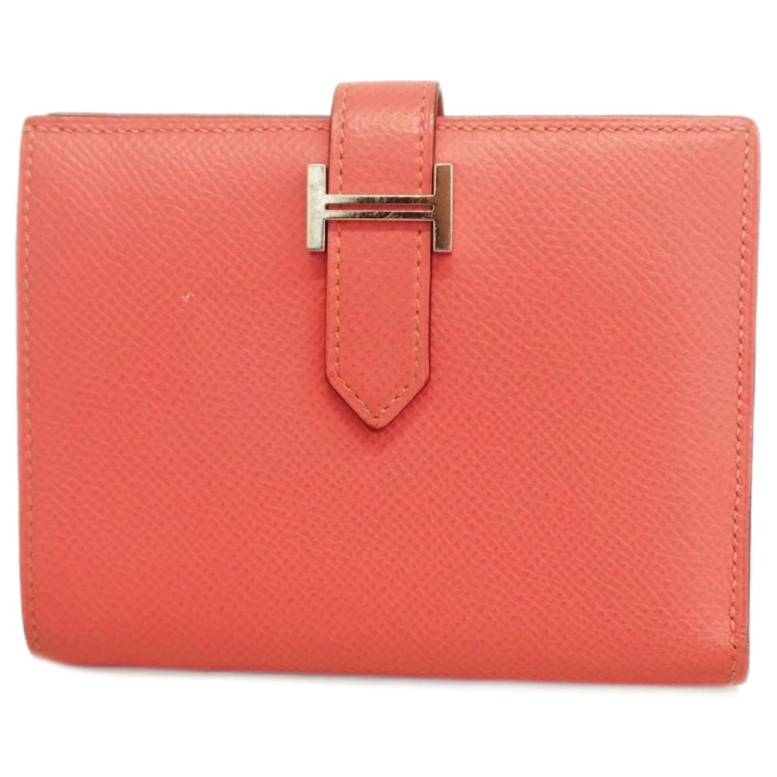 Hermès Hermes Bearn Compact Wallet Leather ref.2121608 - Joli Closet