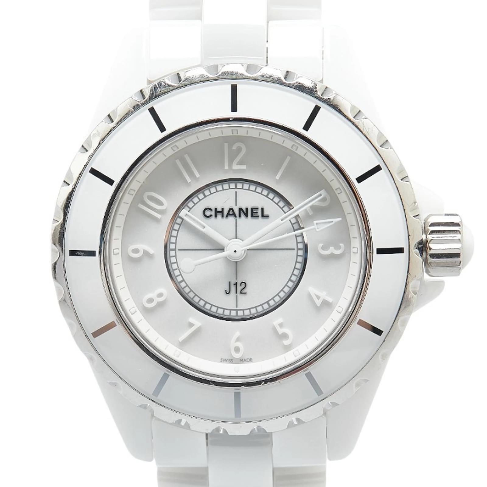 Chanel 10th Anniversary Limited Edition J12 White Phantom Watch ref ...