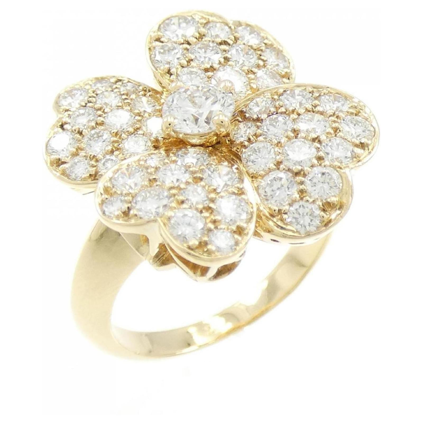 Van Cleef & Arpels Cosmos Ring Yellow gold ref.2129031 - Joli Closet