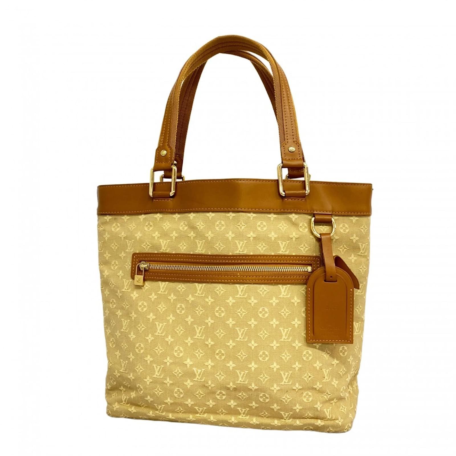 Louis Vuitton Monogram Mini Lucille GM Tote Bag Beige ref.2129546 ...
