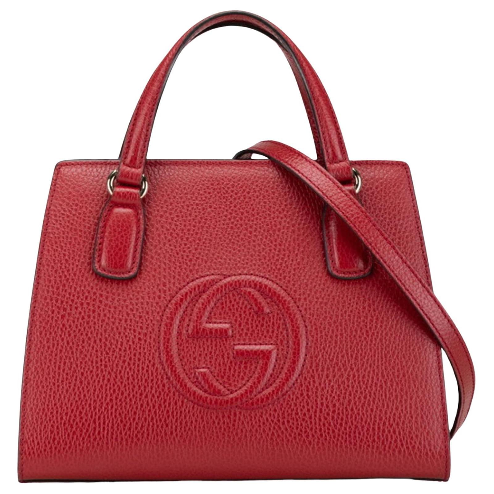 Gucci Soho Red Leather ref.2130939 - Joli Closet