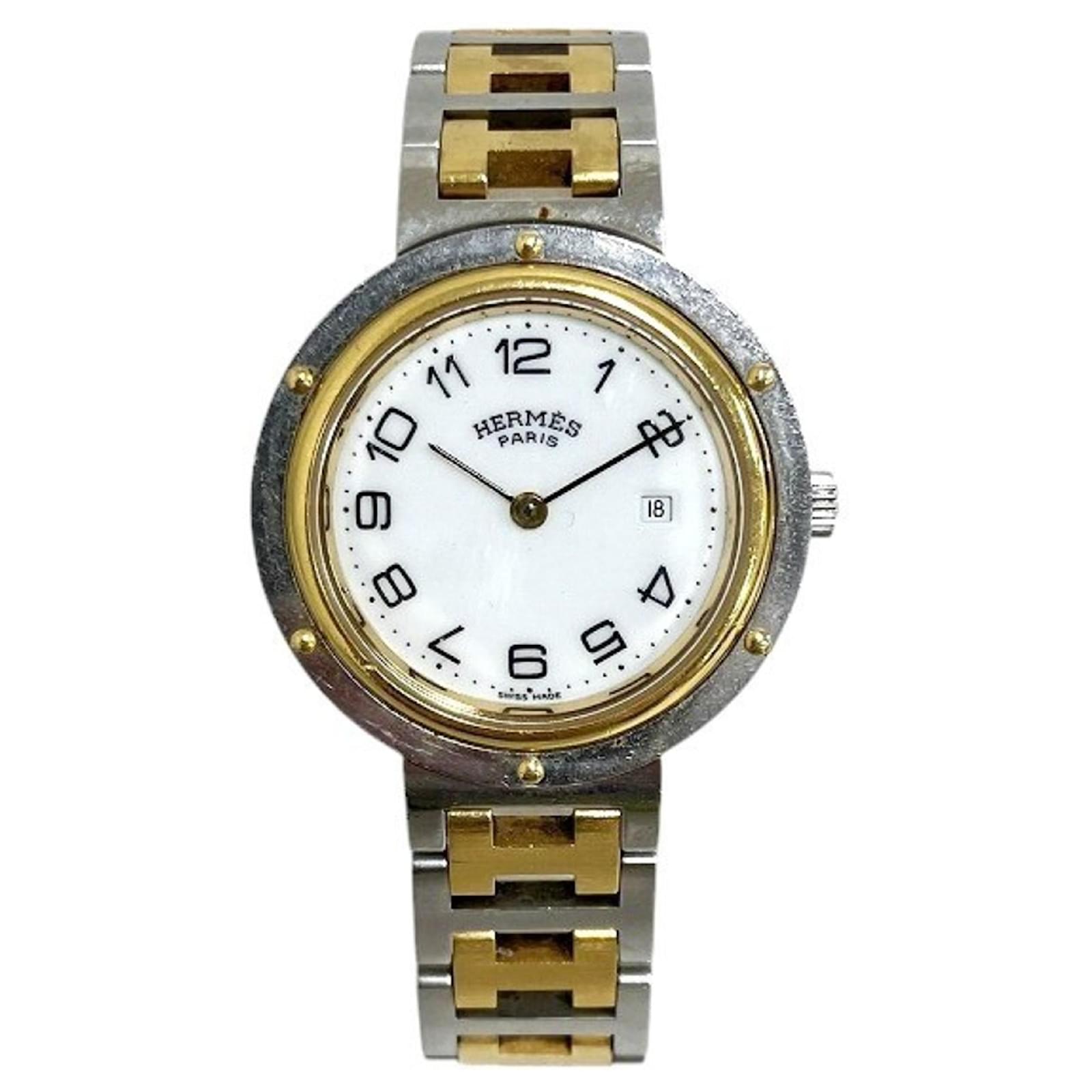 Hermès Hermes Clipper White Dial Quartz Watch for Women ref.2132816 ...