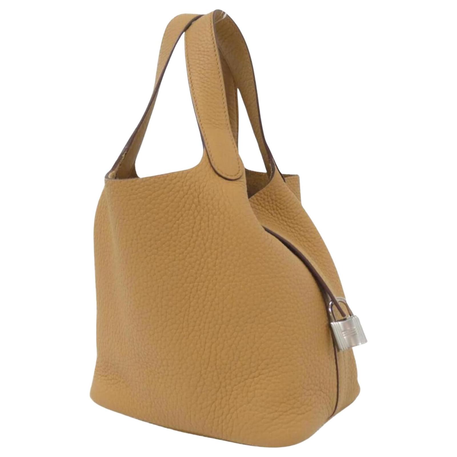 Hermès Picotin Beige Leather ref.2139430 - Joli Closet