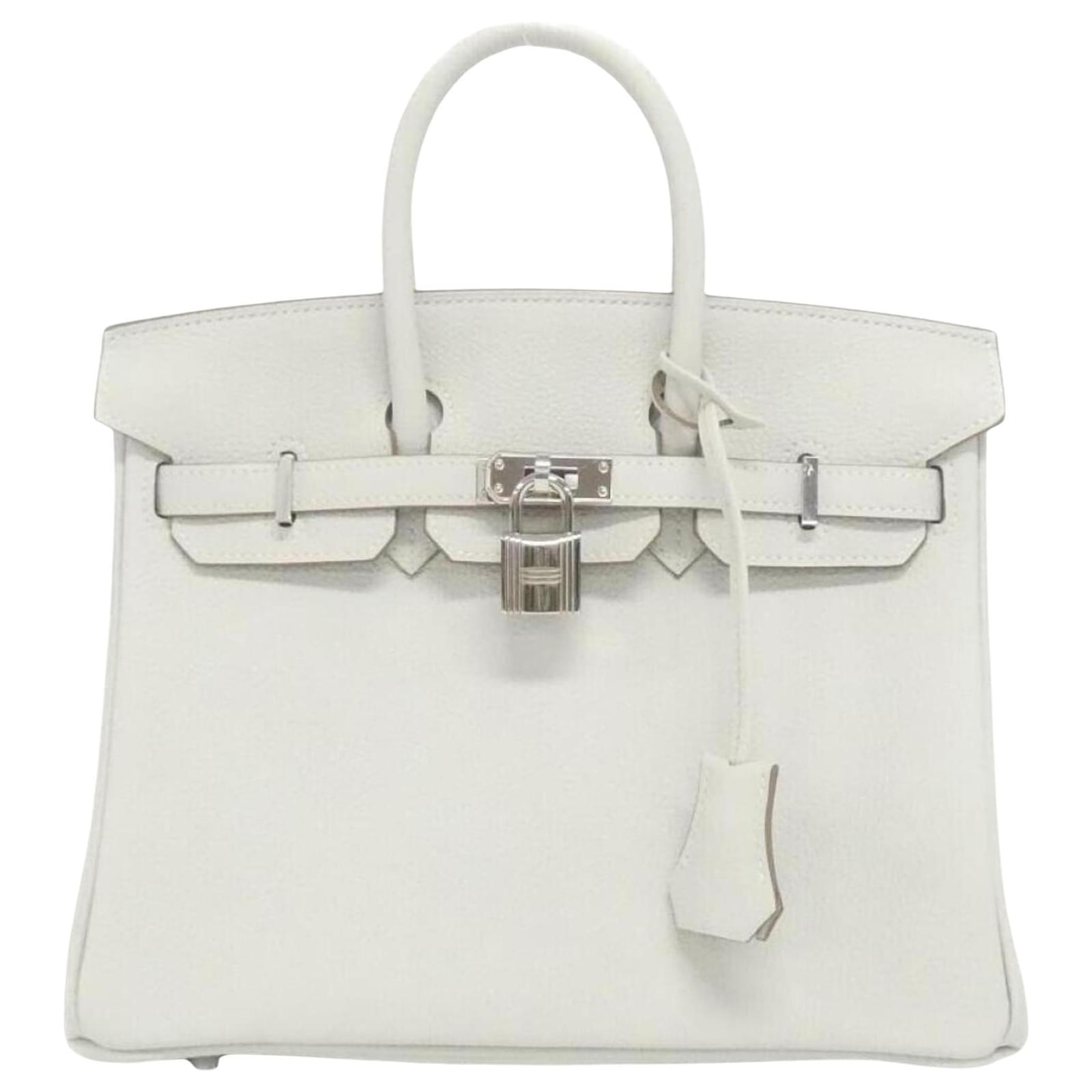 Hermès Birkin 25 White Leather ref.2139865 - Joli Closet