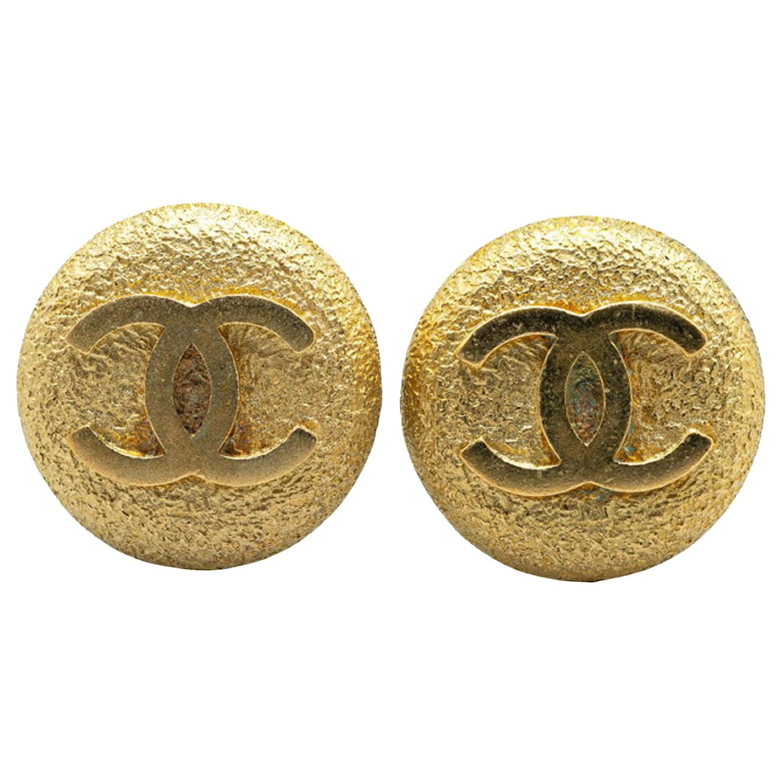 Chanel Coco Mark Golden Gold-plated ref.2141642 - Joli Closet