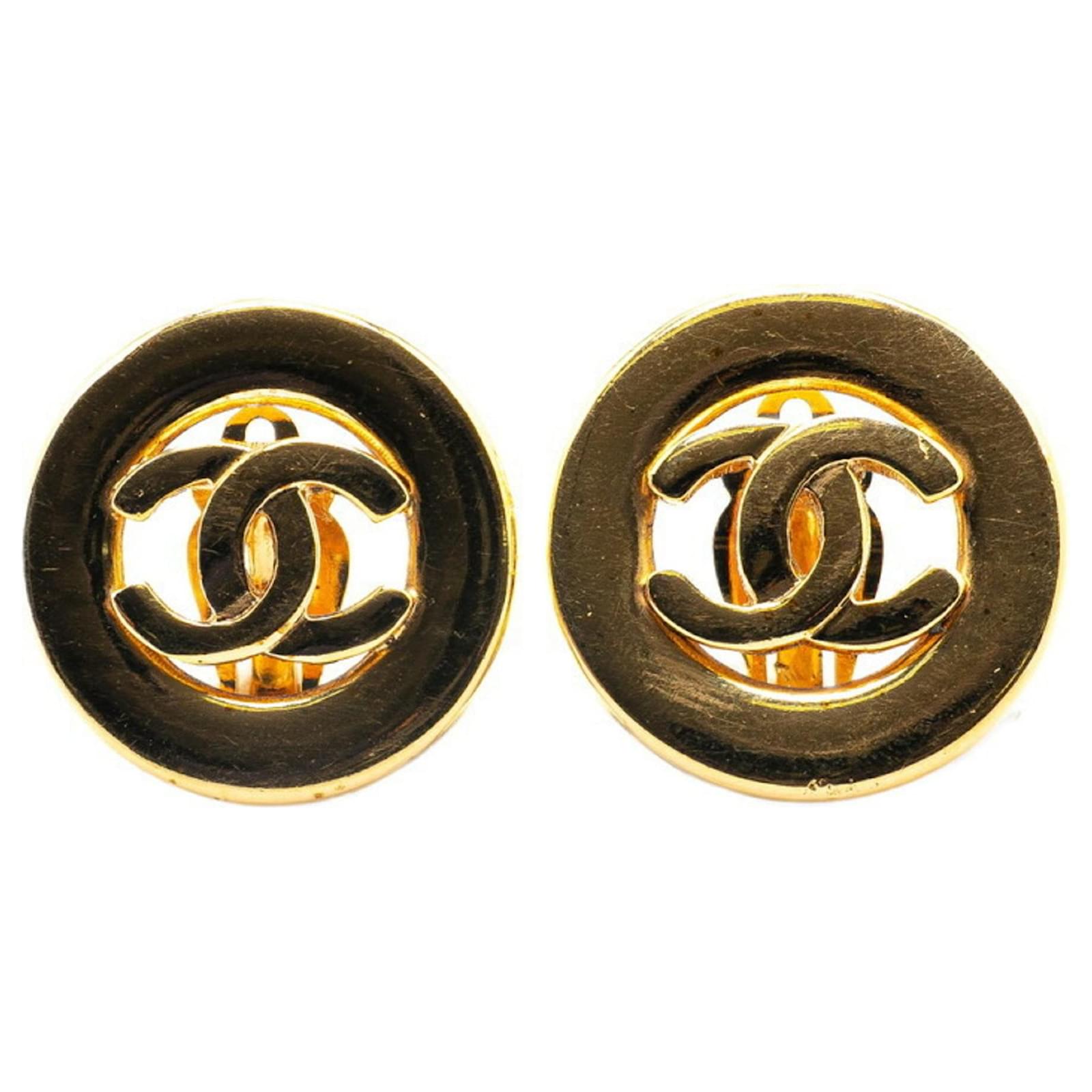 Chanel Coco Mark Golden Gold-plated ref.2141725 - Joli Closet
