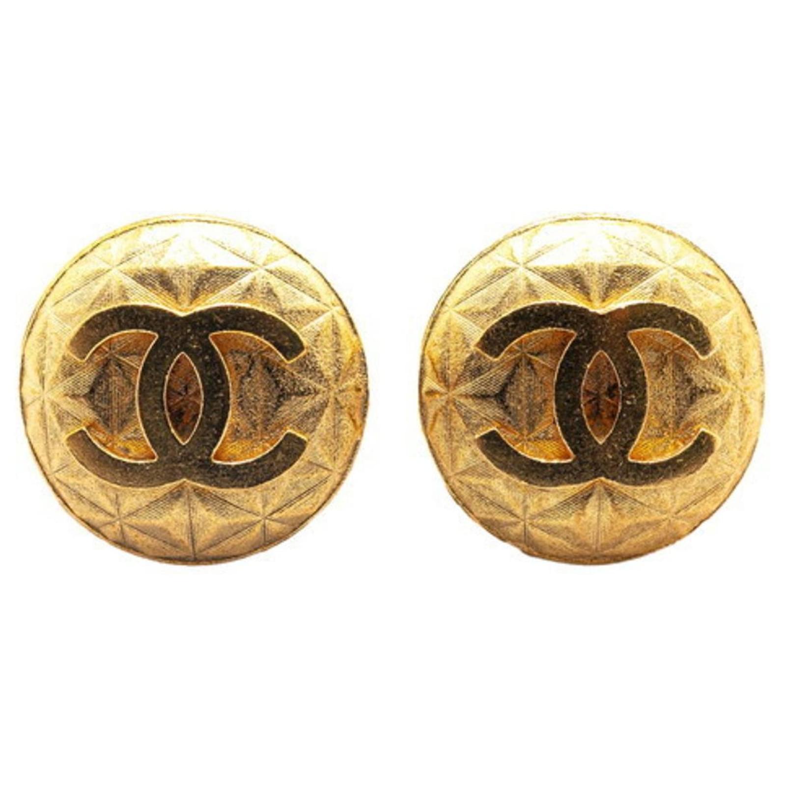 Chanel Coco Mark Golden Gold-plated ref.2141726 - Joli Closet