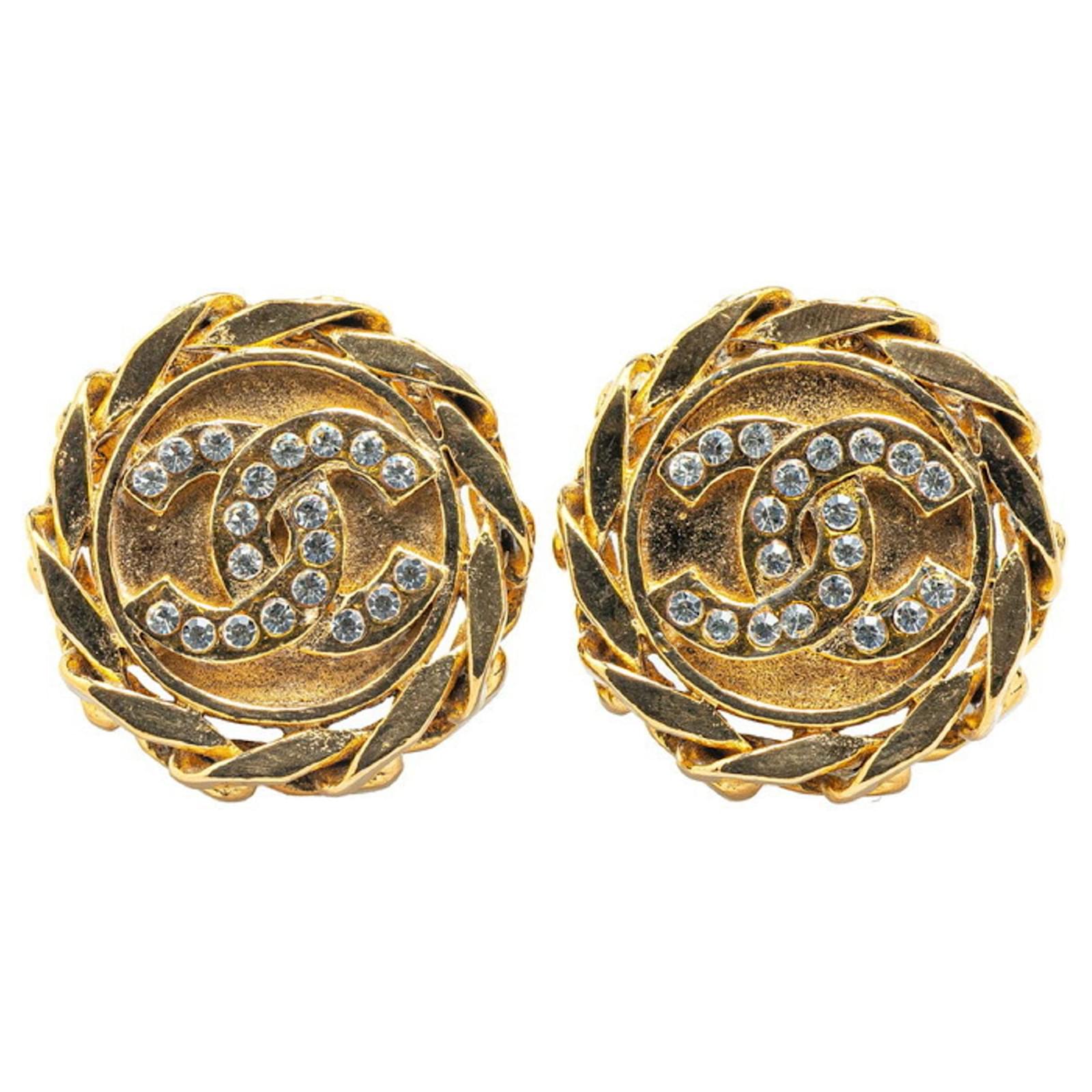 Chanel Coco Mark Golden Gold-plated ref.2143745 - Joli Closet