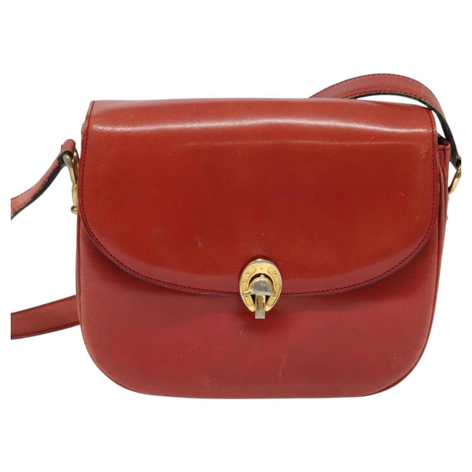 Céline - Red Leather ref.2150211 - Joli Closet
