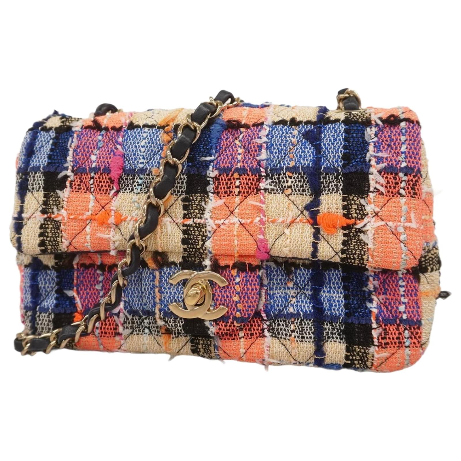 Chanel Multicolor Tweed Shoulder Bag Multiple colors ref.2152109 - Joli ...