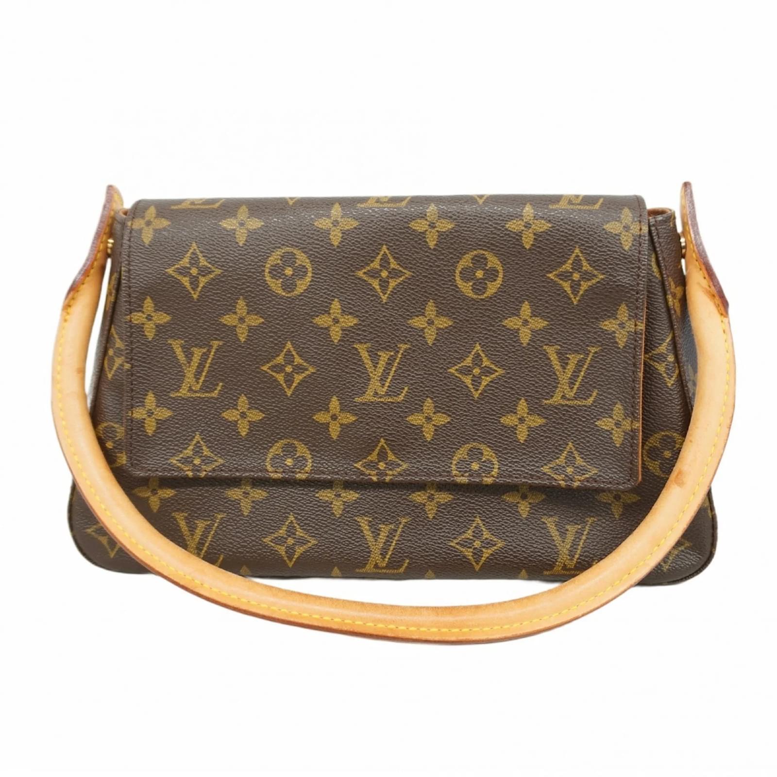 Louis Vuitton Monogram Mini Looping Shoulder Bag Brown ref.2155680 ...