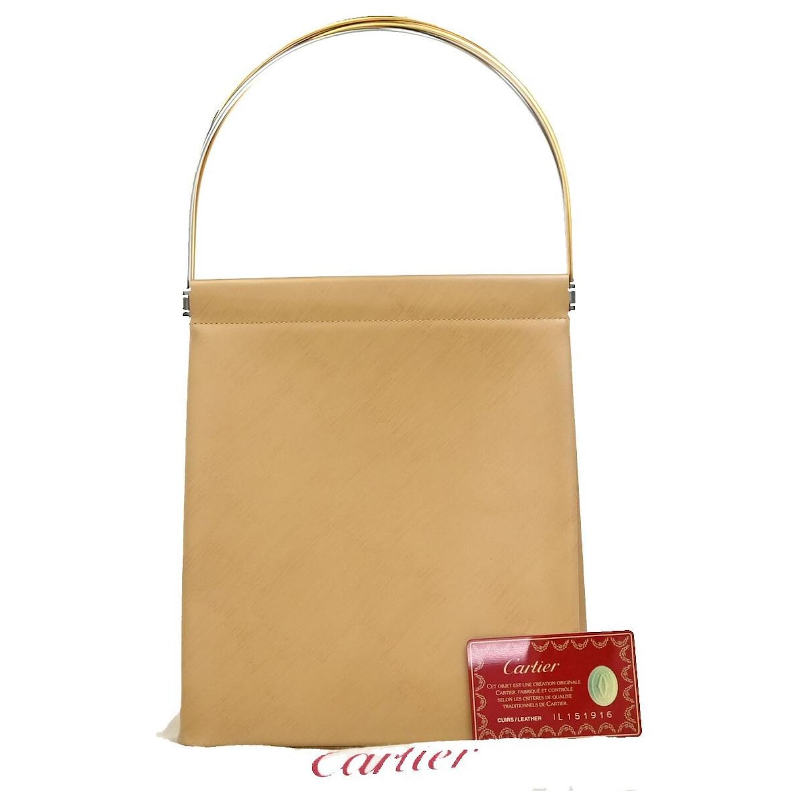 Cartier Trinity Beige Leather ref.2155983 - Joli Closet