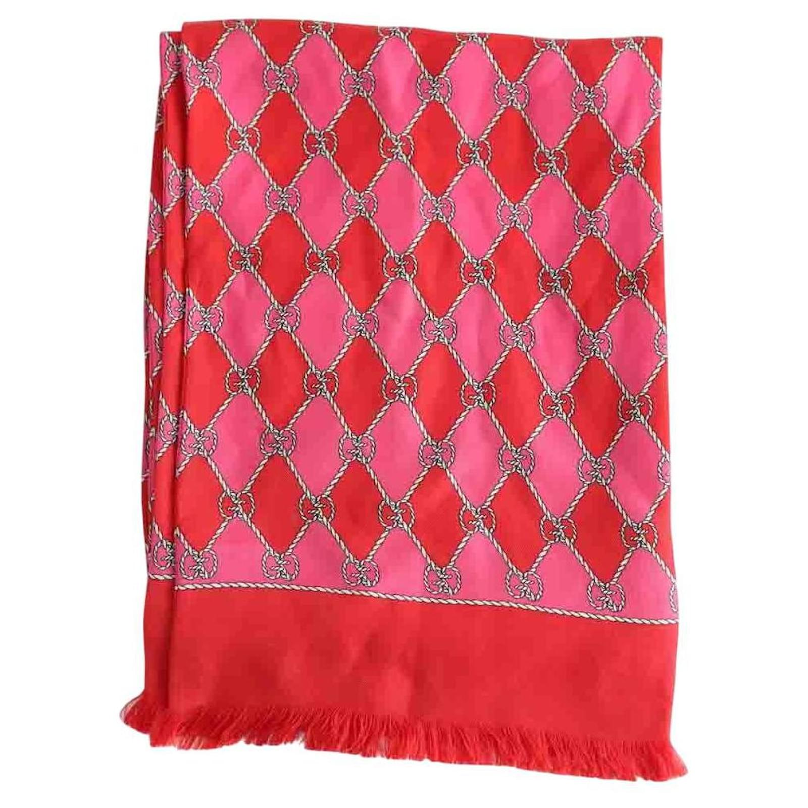 Gucci Silk scarf Red ref.2159970 - Joli Closet