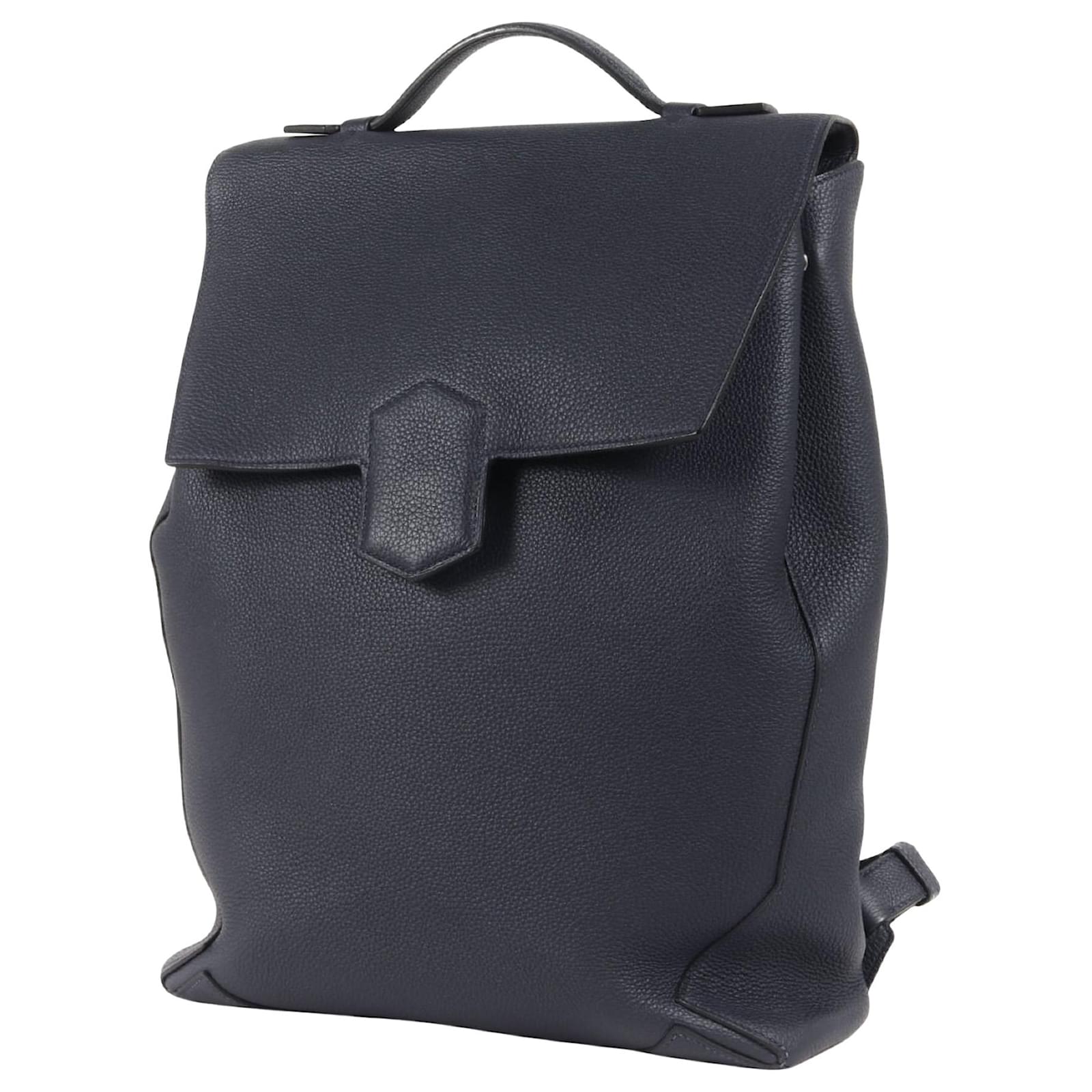 Hermès Flash Backpack Navy blue Leather ref.2163120 - Joli Closet