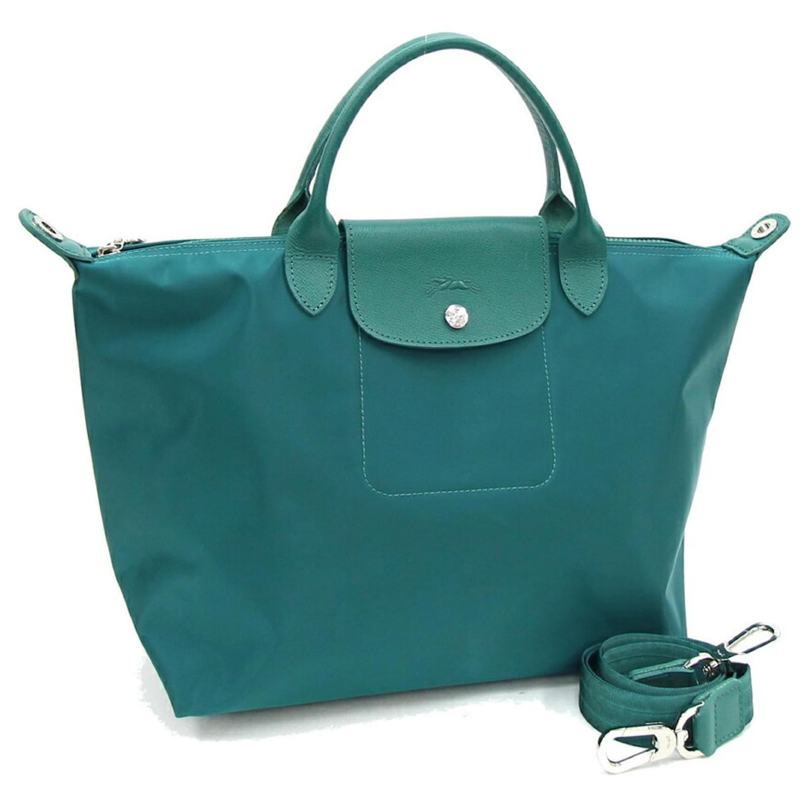 Sac à main Longchamp Le Pliage Energy Cuir Nylon Vert ref.2168279 ...