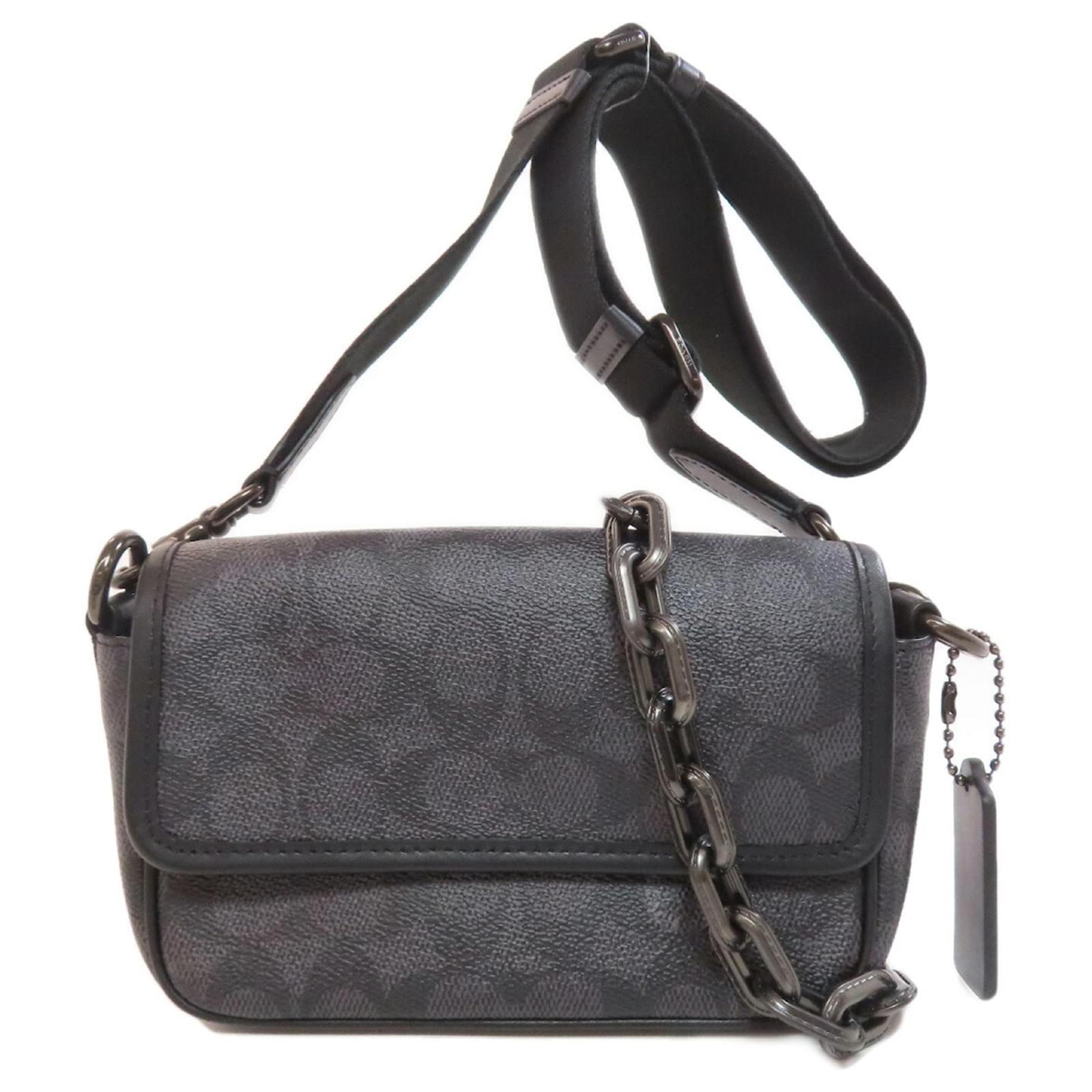 Coach CR753 Signature Shoulder Bag Brown Plastic ref.2169680 - Joli Closet