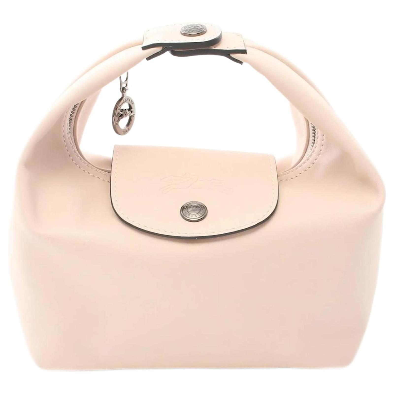 Longchamp Le Pliage Extra XS Handbag Pink Leather ref.2170617 - Joli Closet