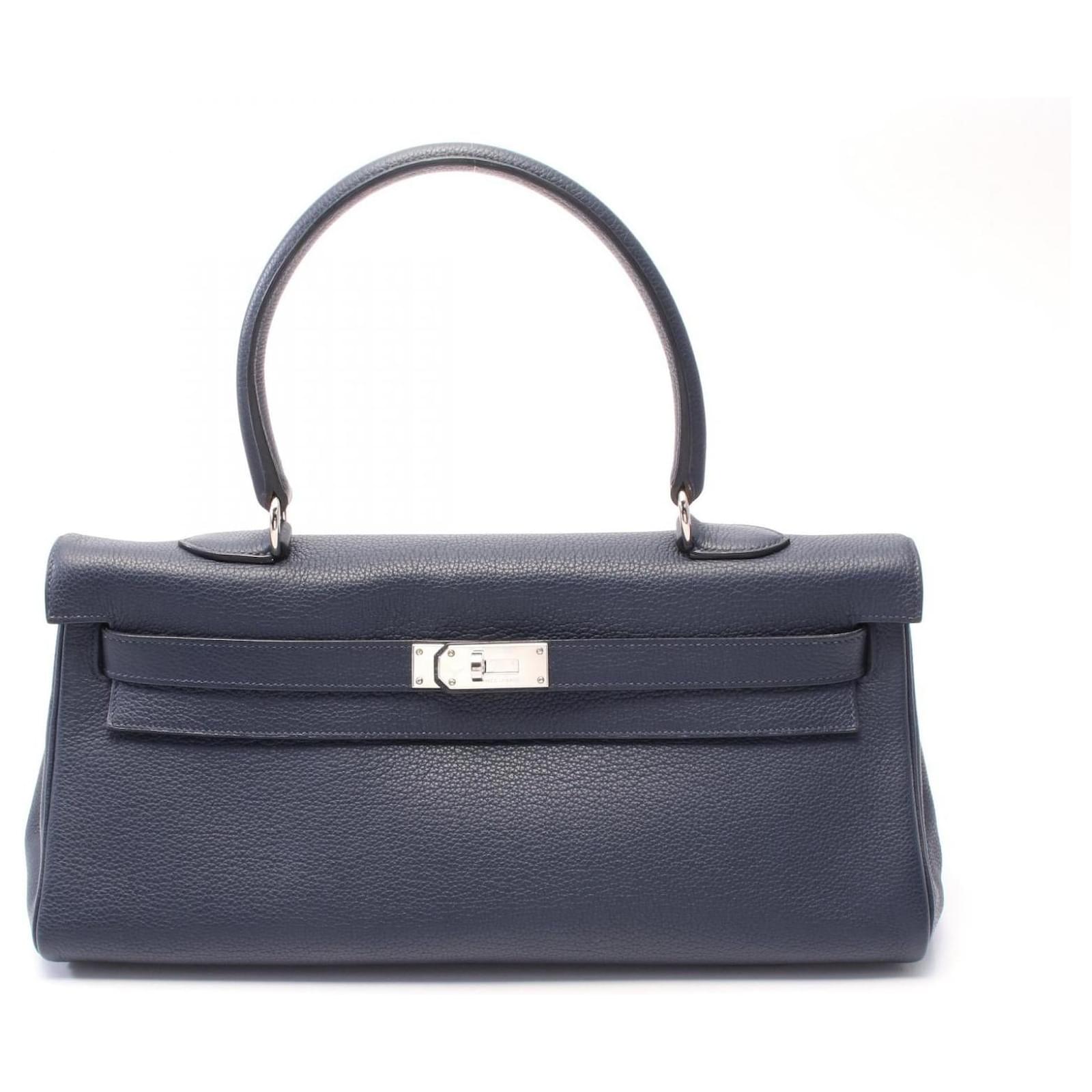 Hermès Hermes Taurillon Clemence Shoulder Kelly Shoulder Bag 179S Stamp ...