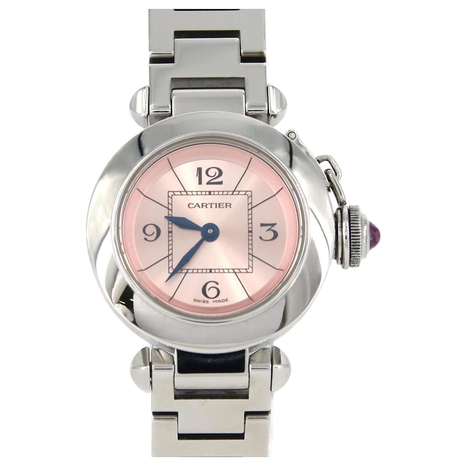 Cartier Miss Pasha W3140008 Stainless Steel Quartz Watch ref.2181788 ...