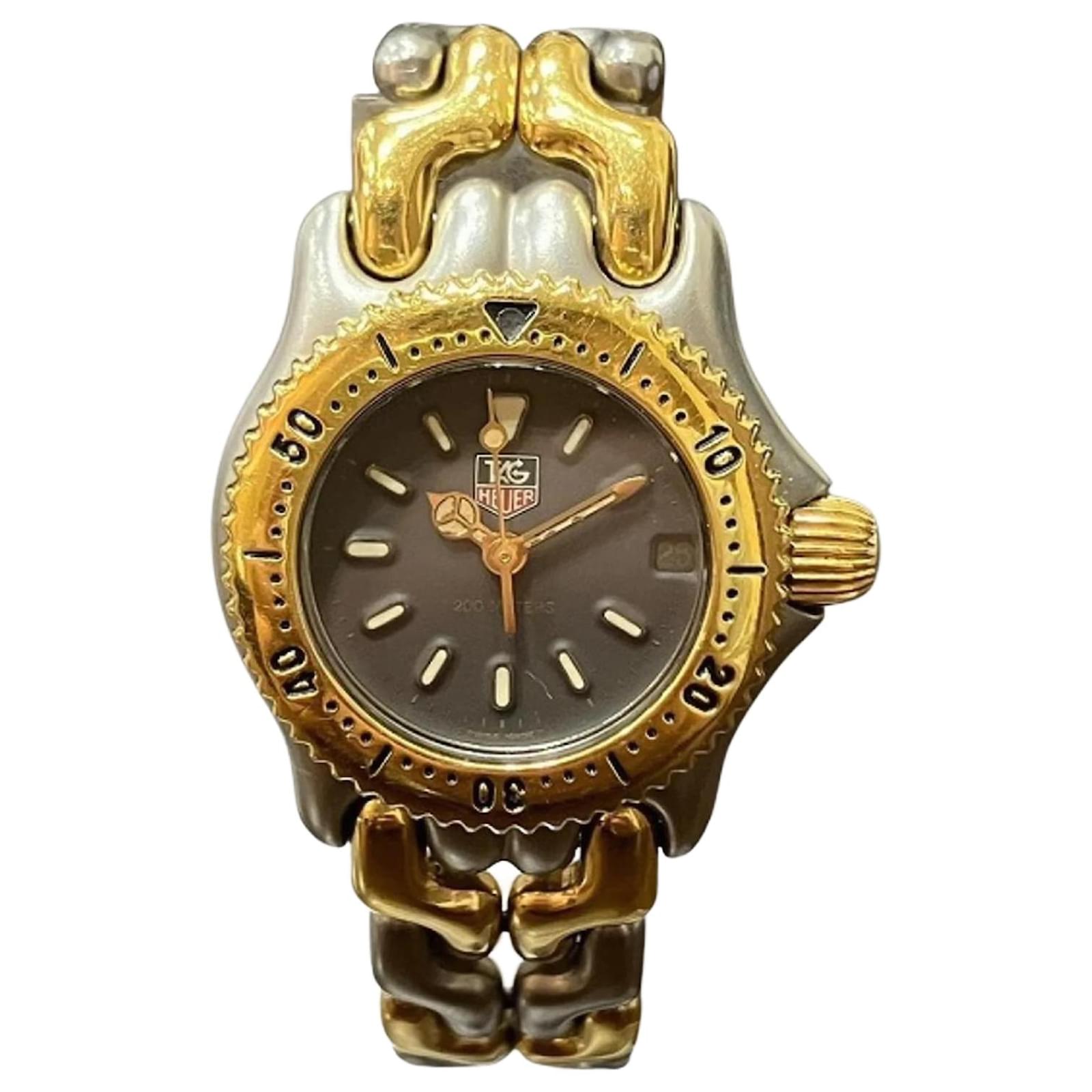 Tag Heuer Sel S95.208M Quartz Women's Wristwatch Brown ref.2186282 ...