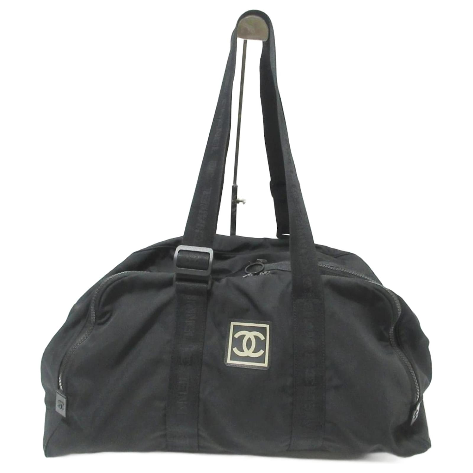 Chanel Sport Coco Mark Boston Bag Black ref.2189998 - Joli Closet