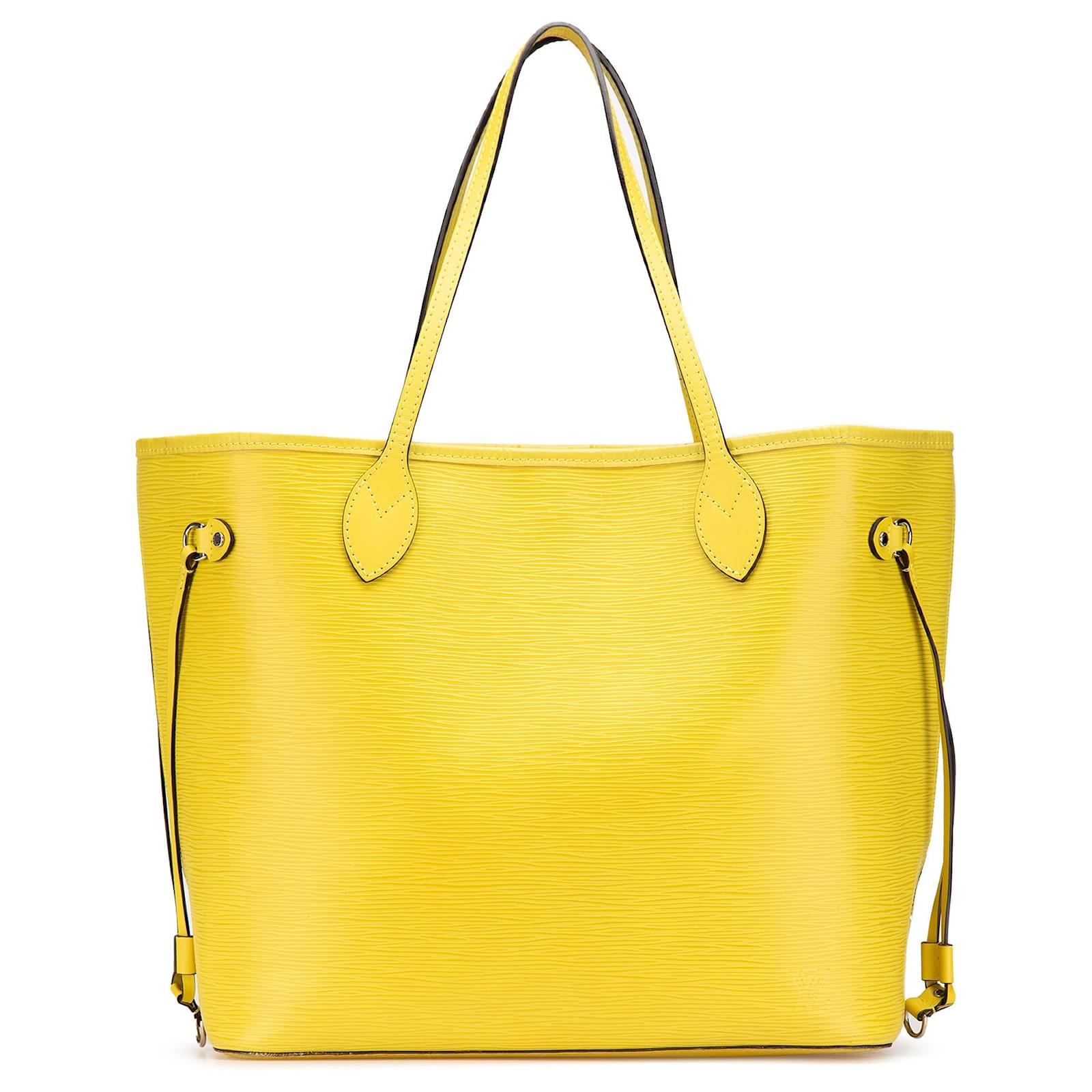 Louis Vuitton Yellow Epi Neverfull MM Leather ref.JC2191785 (Sold ...