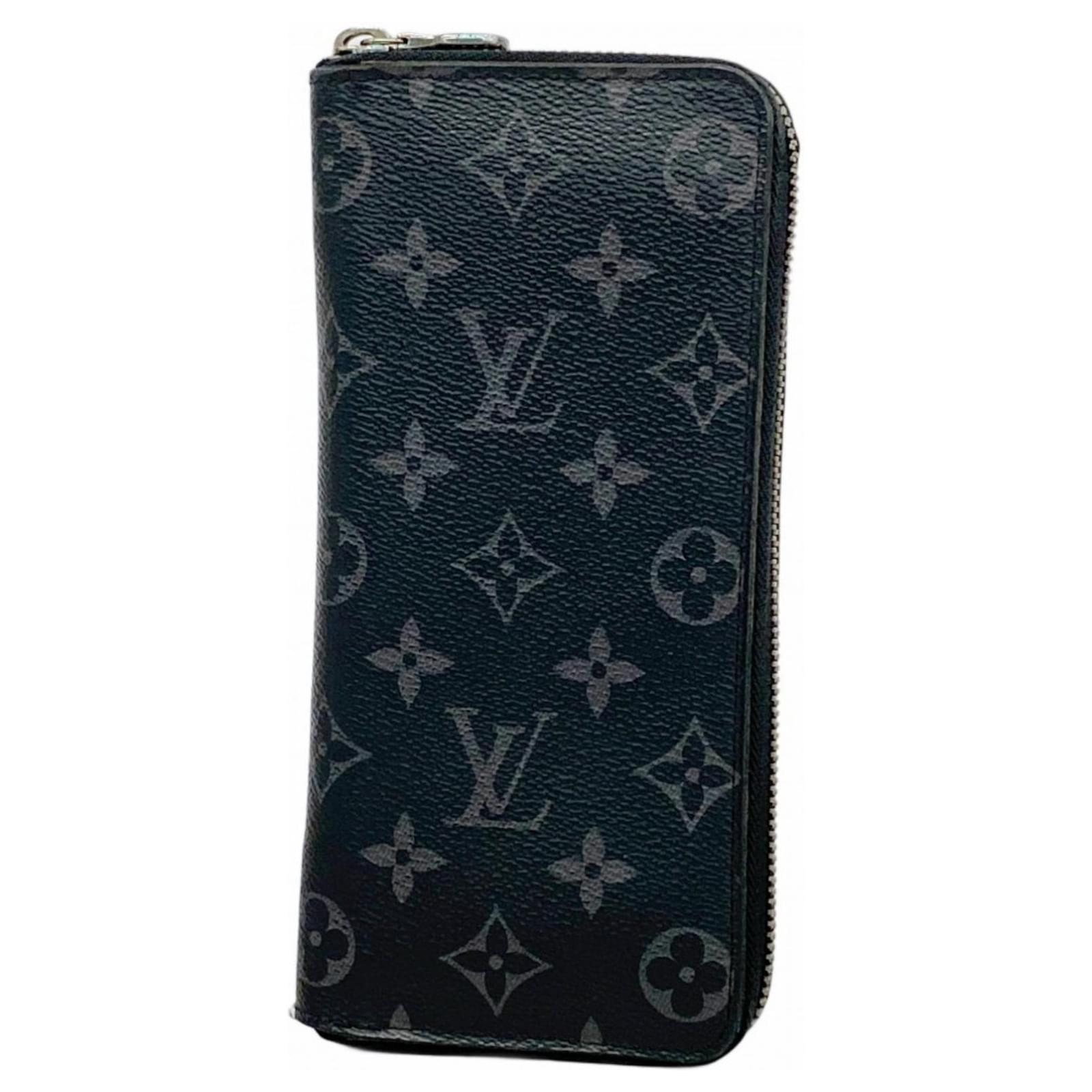 Louis Vuitton Long Wallet Monogram Eclipse Black ref.2192864 - Joli Closet