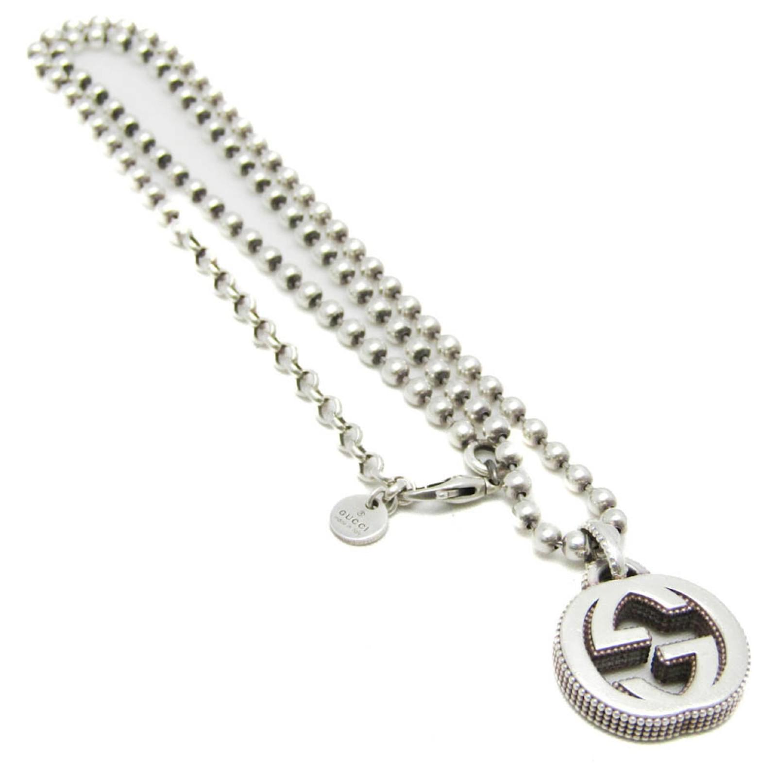 Gucci Logo G Silvery Silver ref.2193398 - Joli Closet