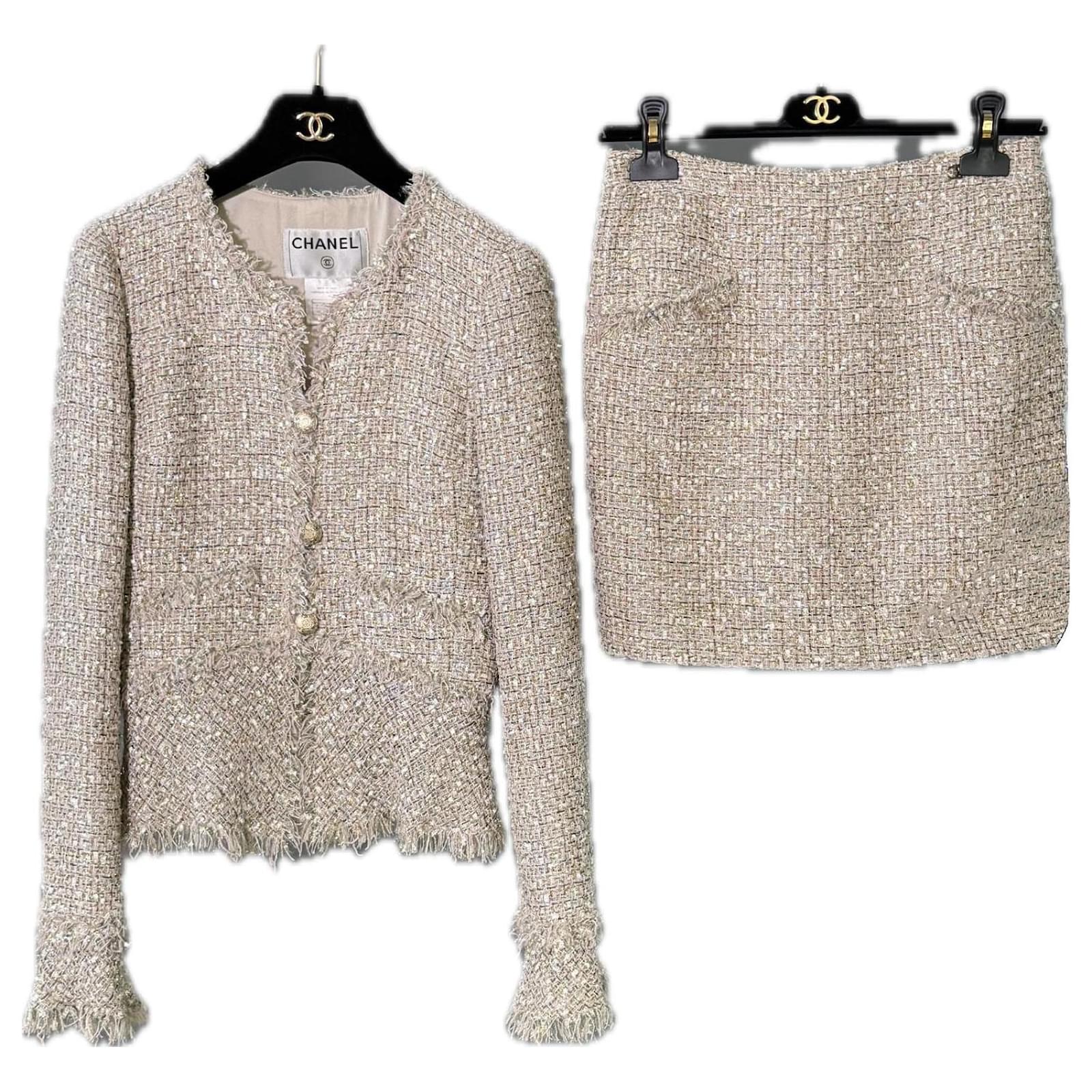 Chanel Iconic Anna Wintour Style Lesage Tweed Ensemble 34 FR Multiple ...