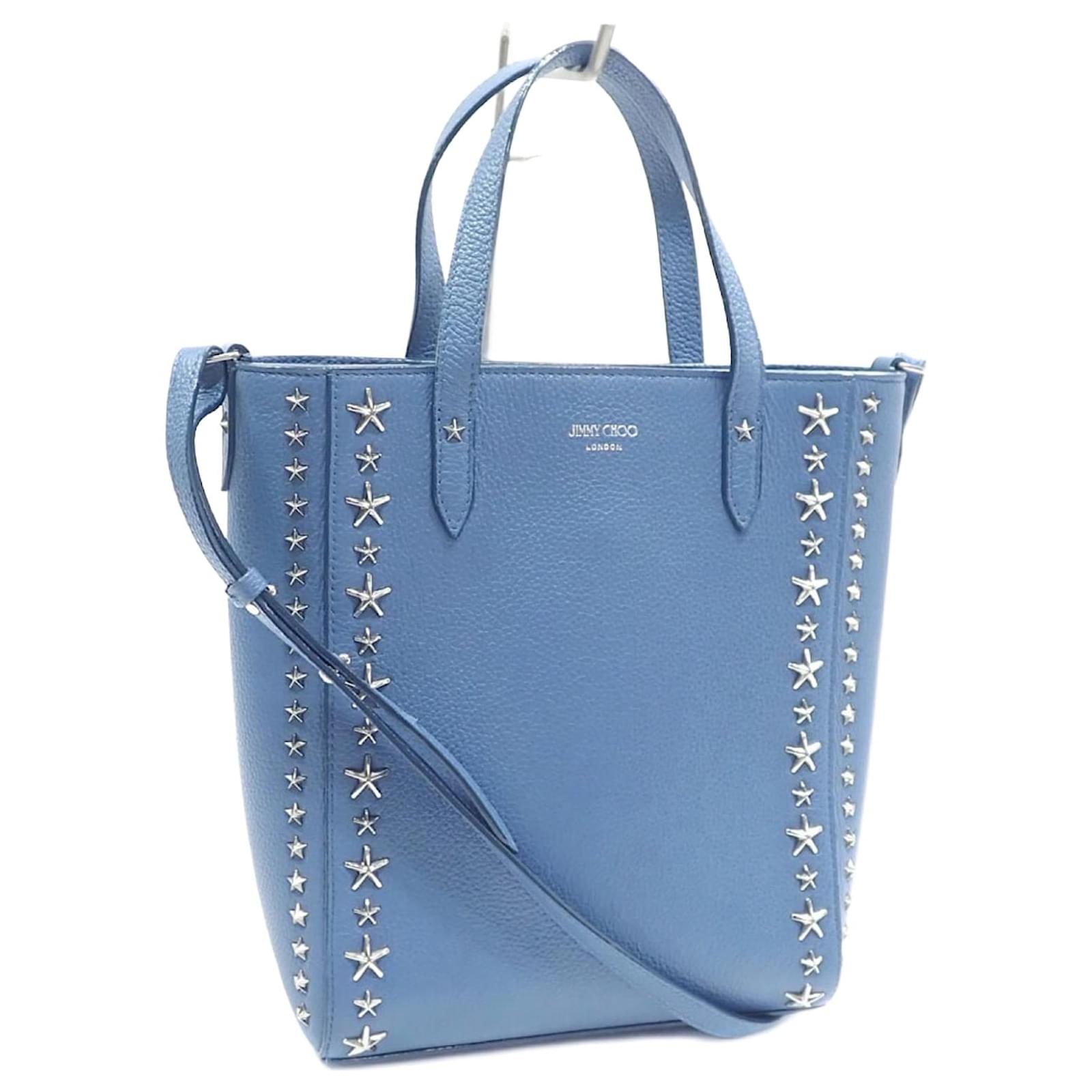 Jimmy Choo Blue Leather ref.2197928 - Joli Closet