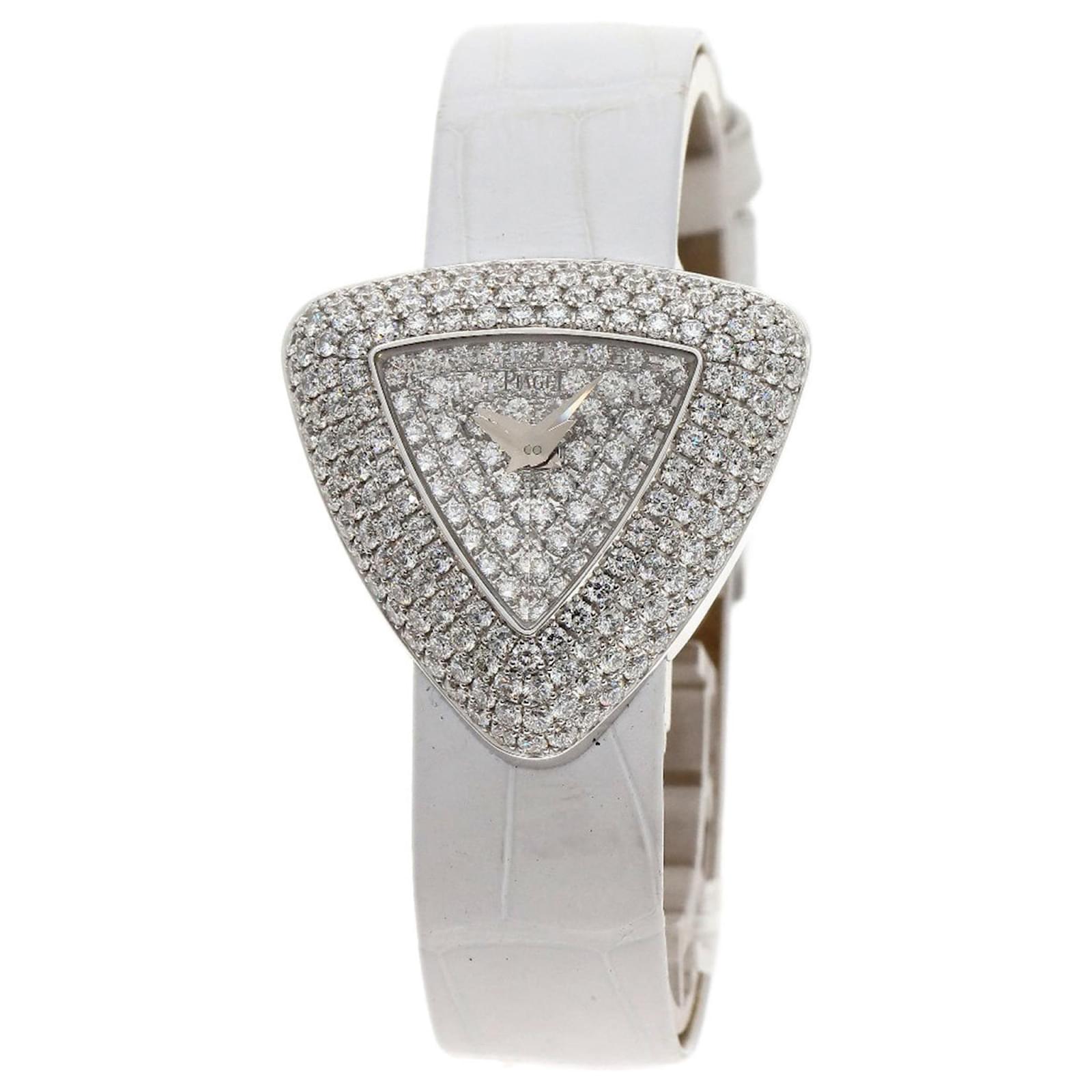 Piaget P10318 Limelight Triangle Full Diamond Watch ref.2198848 - Joli ...