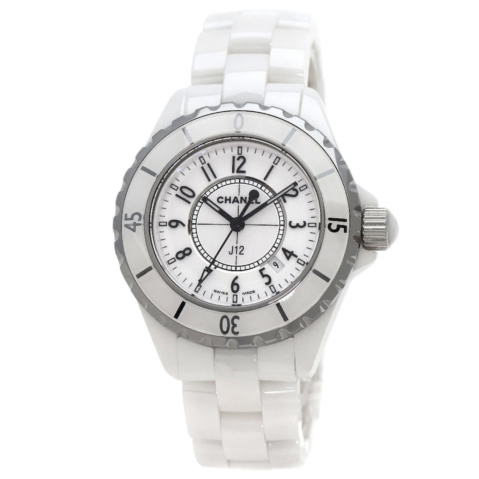 Chanel H0968 J12 White Ceramic Wristwatch ref.2199263 - Joli Closet