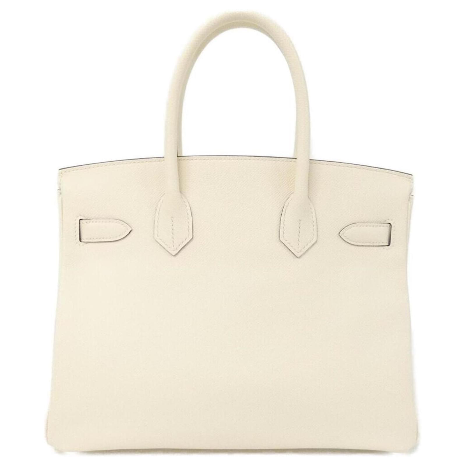 Hermès Birkin 30 Cream Leather ref.2200145 - Joli Closet