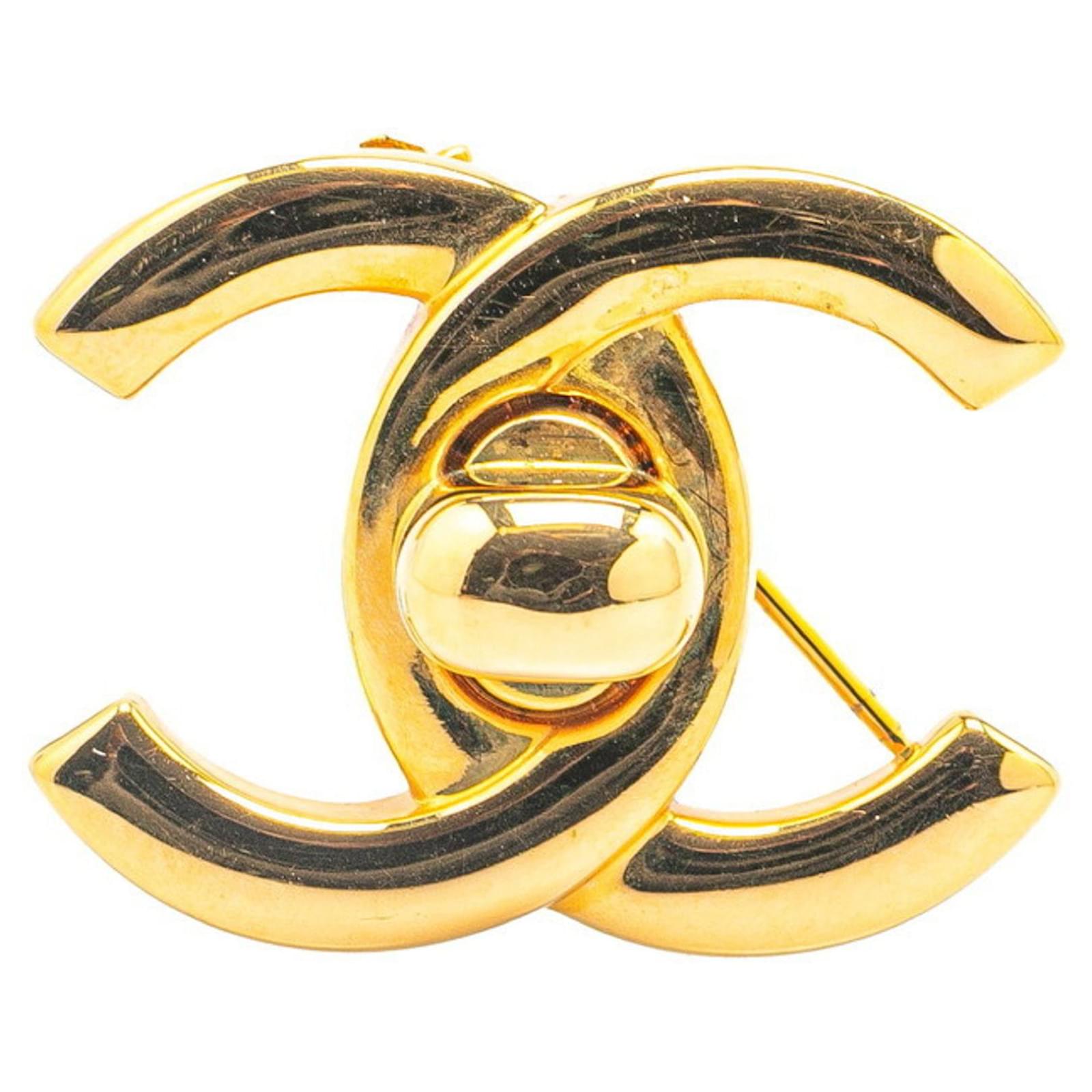 Chanel Coco Mark Golden Gold-plated ref.2200481 - Joli Closet