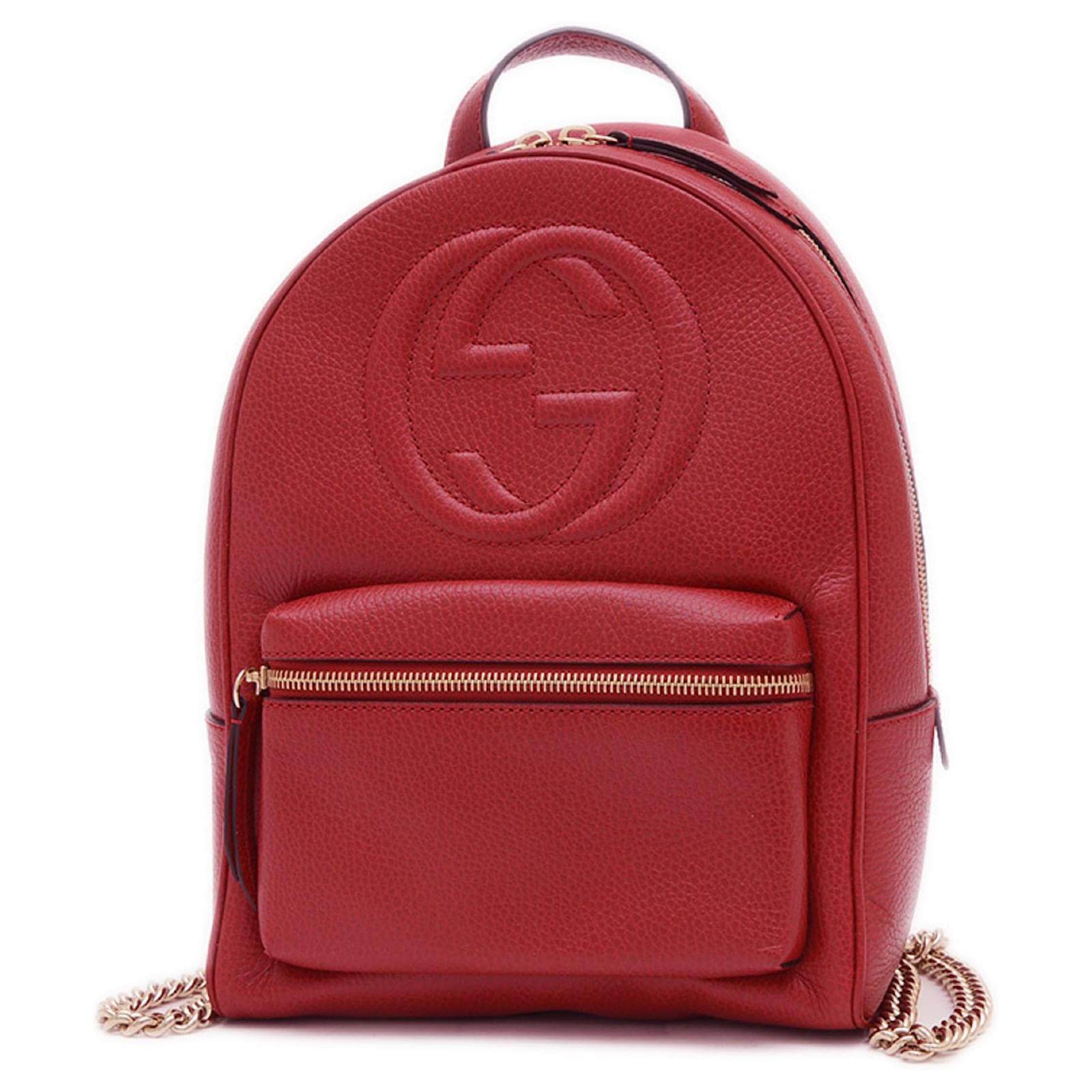 Gucci Soho Red Leather ref.2200490 - Joli Closet