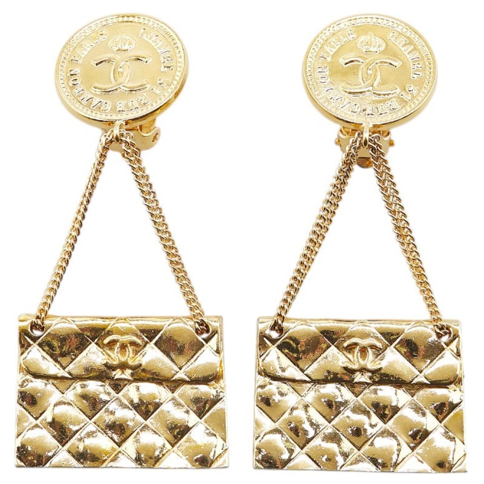 Chanel Coco Mark Golden Gold-plated ref.2200528 - Joli Closet