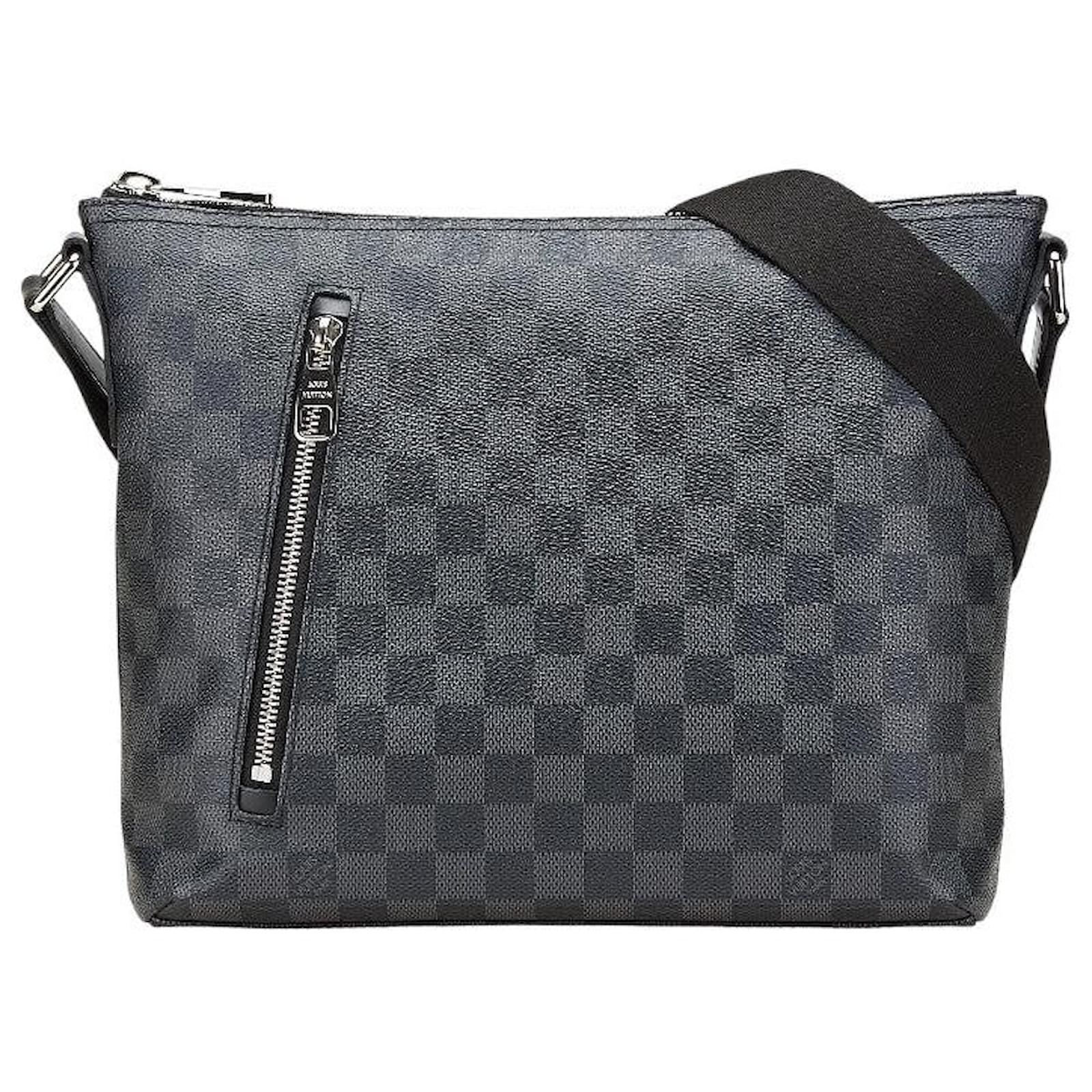 Louis Vuitton Mick PM Damier Graphite Shoulder Bag Black Cloth ref ...