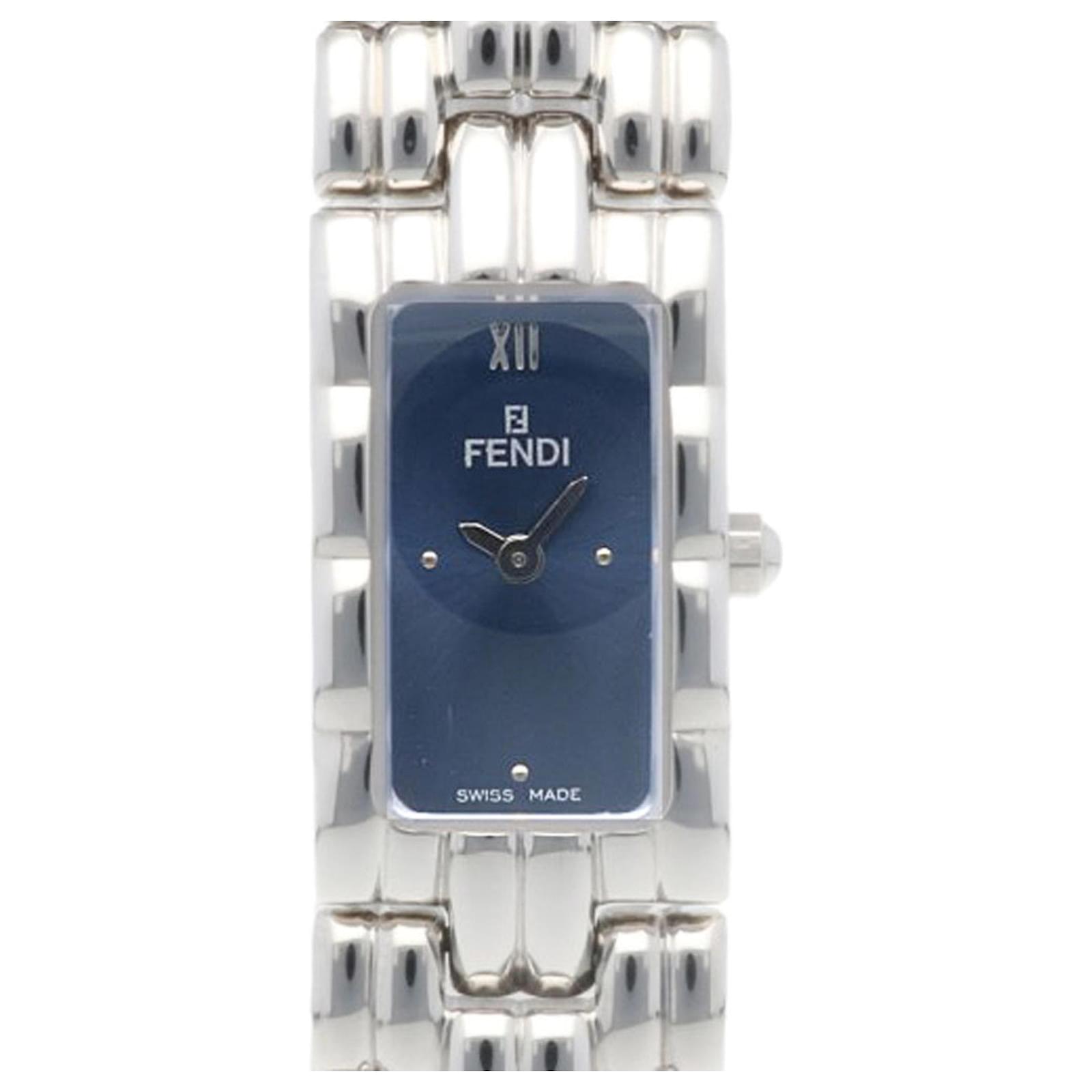 Fendi Stainless Steel Quartz Ladies Watch 660L ref.2205690 - Joli Closet