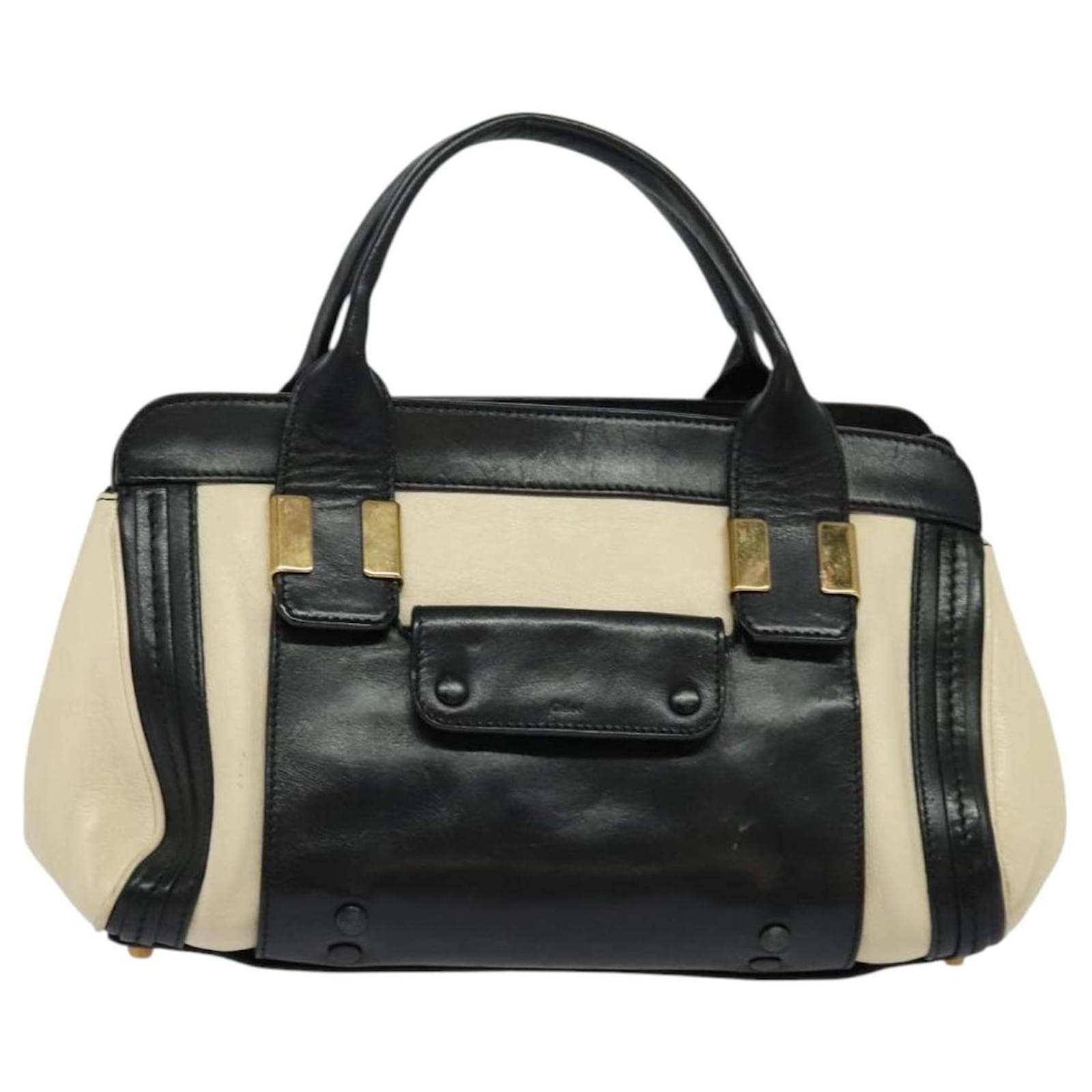 Chloé Alice White Leather ref.2206356 - Joli Closet