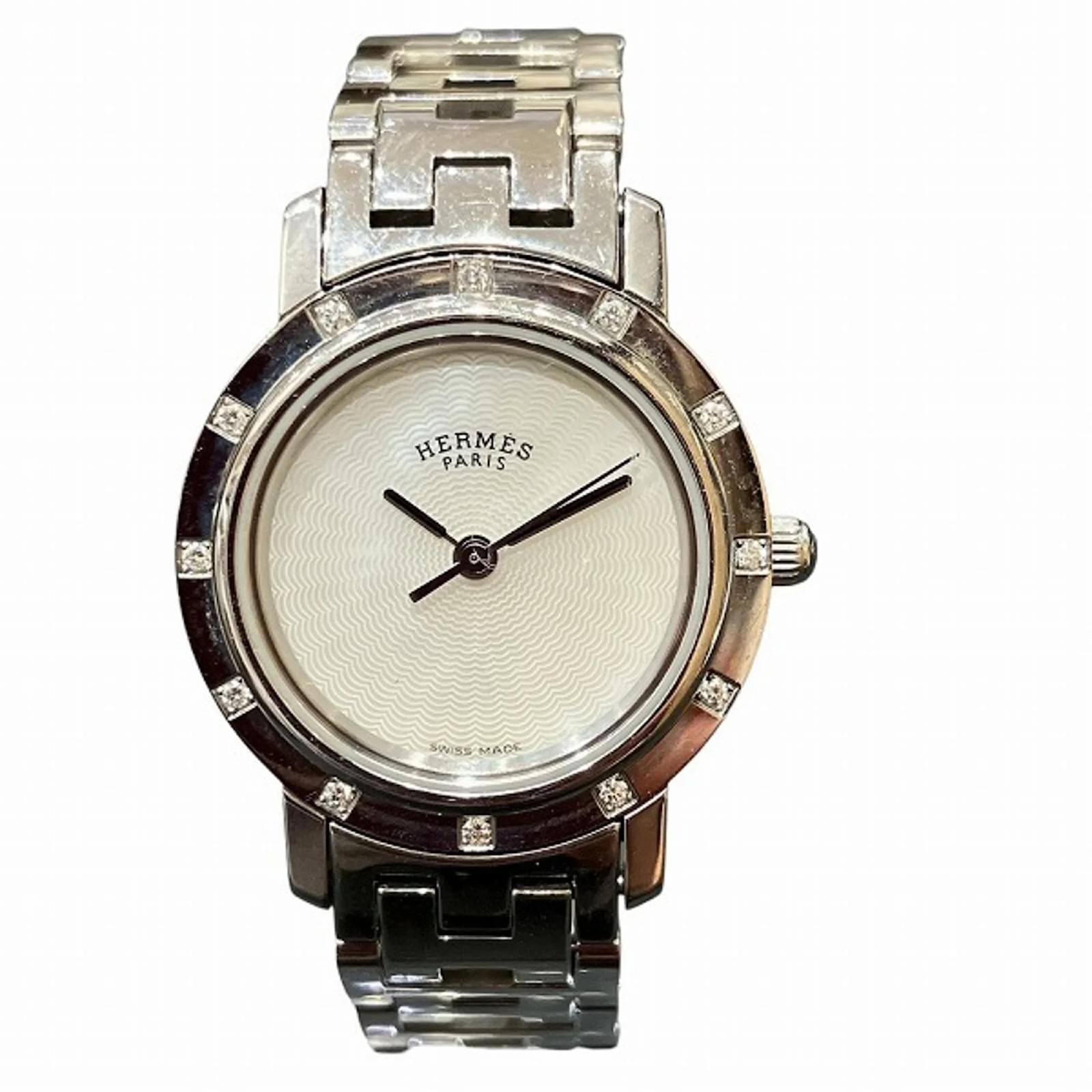 Hermès Hermes Clipper Nacle CL4.230 Quartz Watch ref.2206467 - Joli Closet