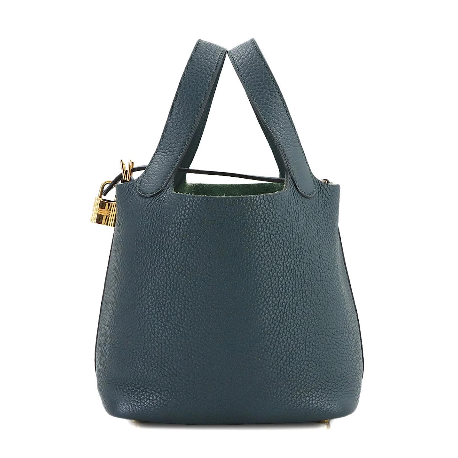 Hermès Hermes Picotin Lock PM Handbag Leather ref.2206492 - Joli Closet