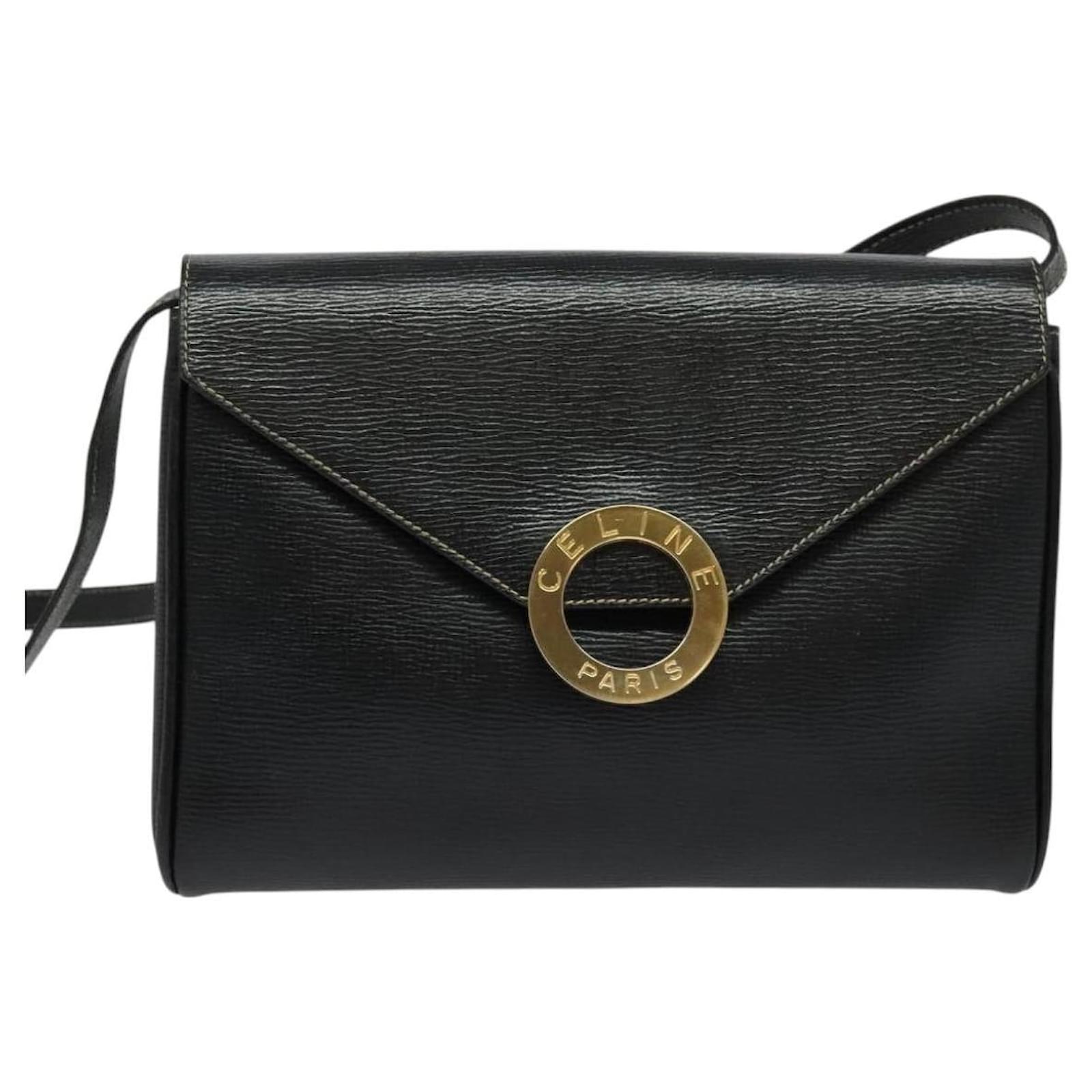 Céline Black Leather ref.2206851 - Joli Closet