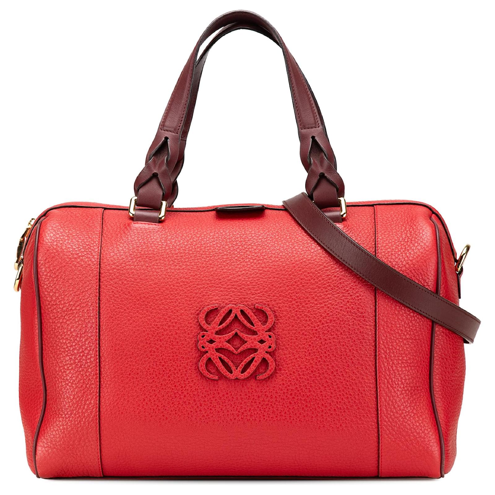 LOEWE Red Leather Fusta 31 Pony-style calfskin ref.2207727 - Joli Closet