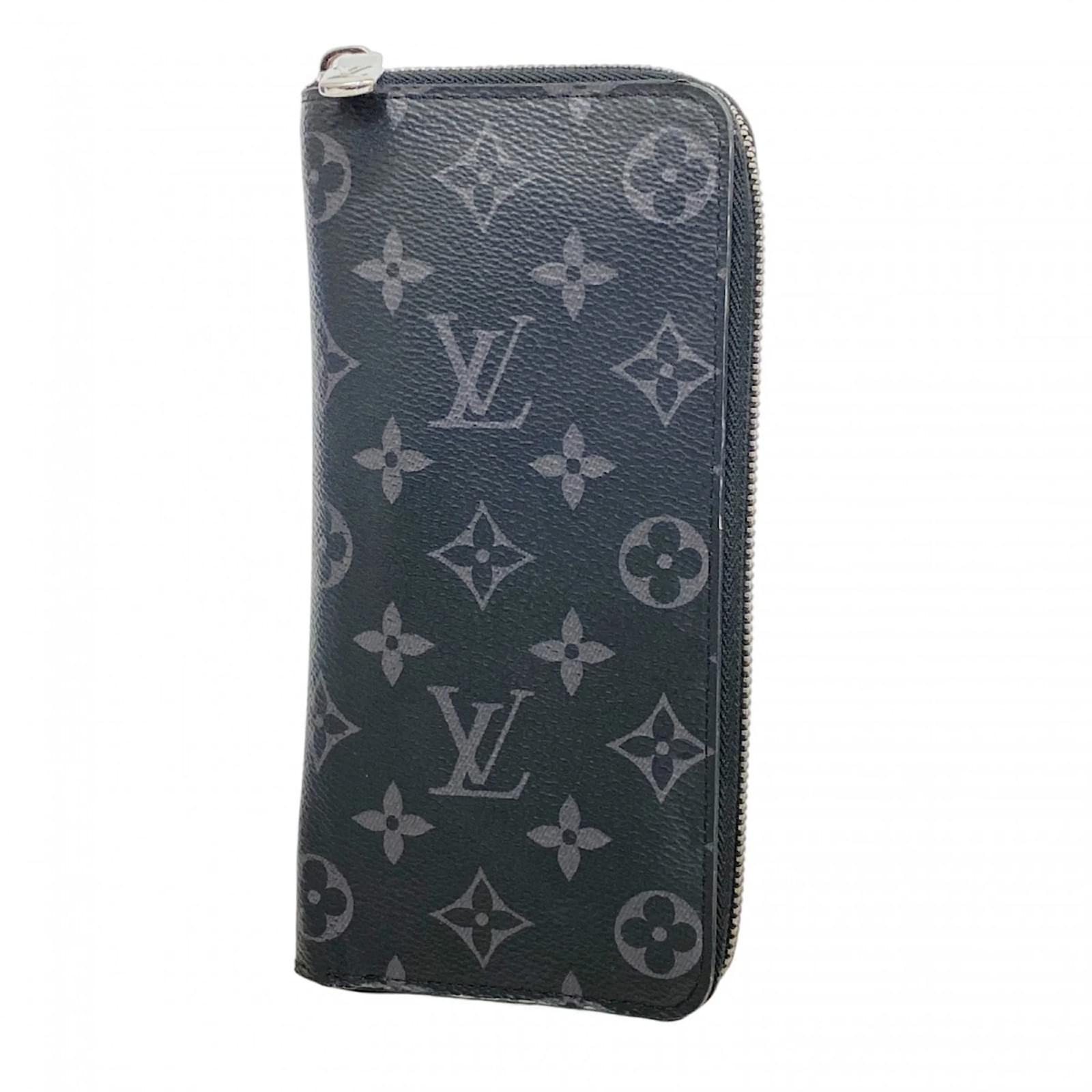 Louis Vuitton Long Wallet Monogram Eclipse Black ref.2207935 - Joli Closet