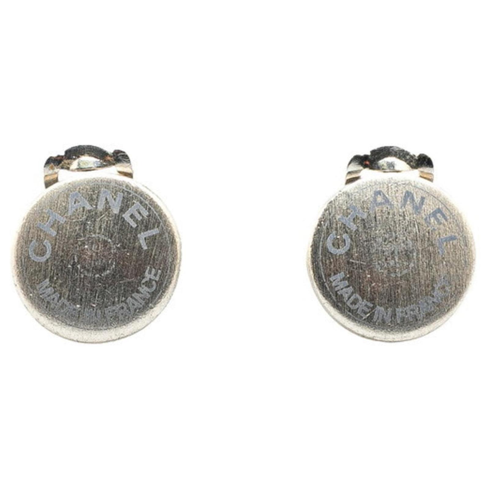 Chanel Coco Mark Silvery Metal ref.2208165 - Joli Closet
