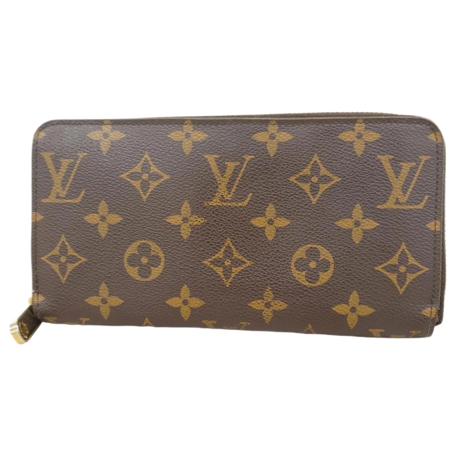 Louis Vuitton Monogram Zippy Long Wallet Brown ref.2208834 - Joli Closet