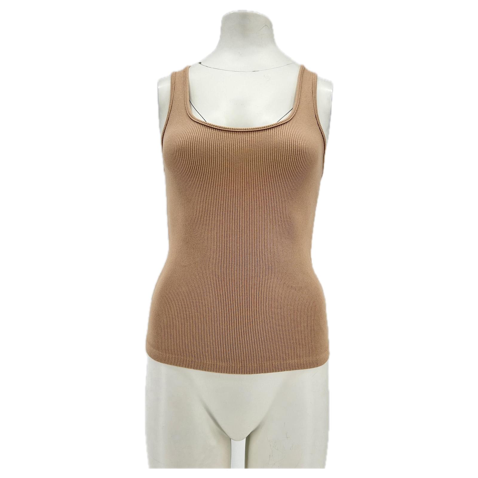 L'Agence Débardeur nude Camel Cotton ref.2212388 - Joli Closet