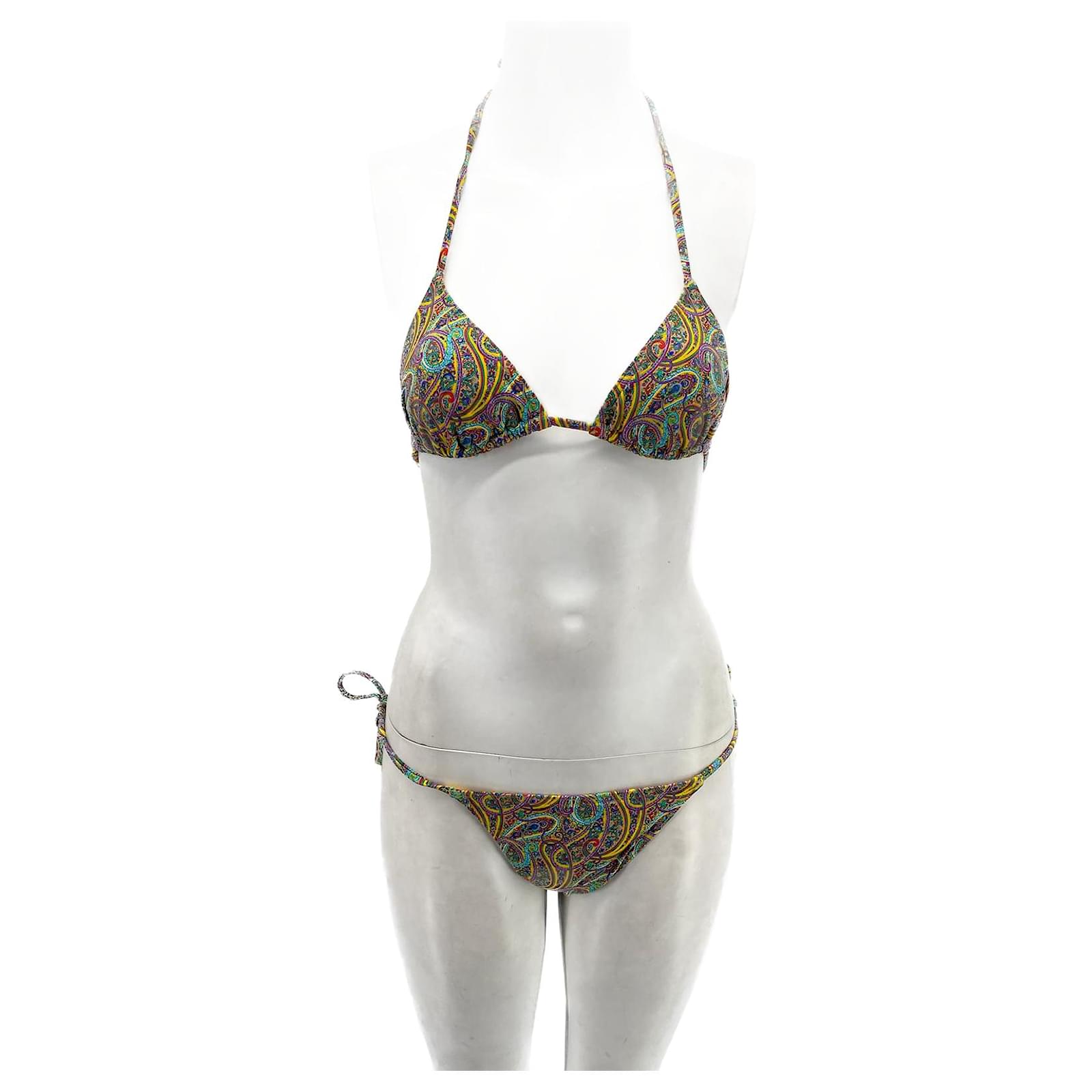 Etro Maillot de bain deux pièces Multiple colors Polyester ref.2212798 - Joli Closet