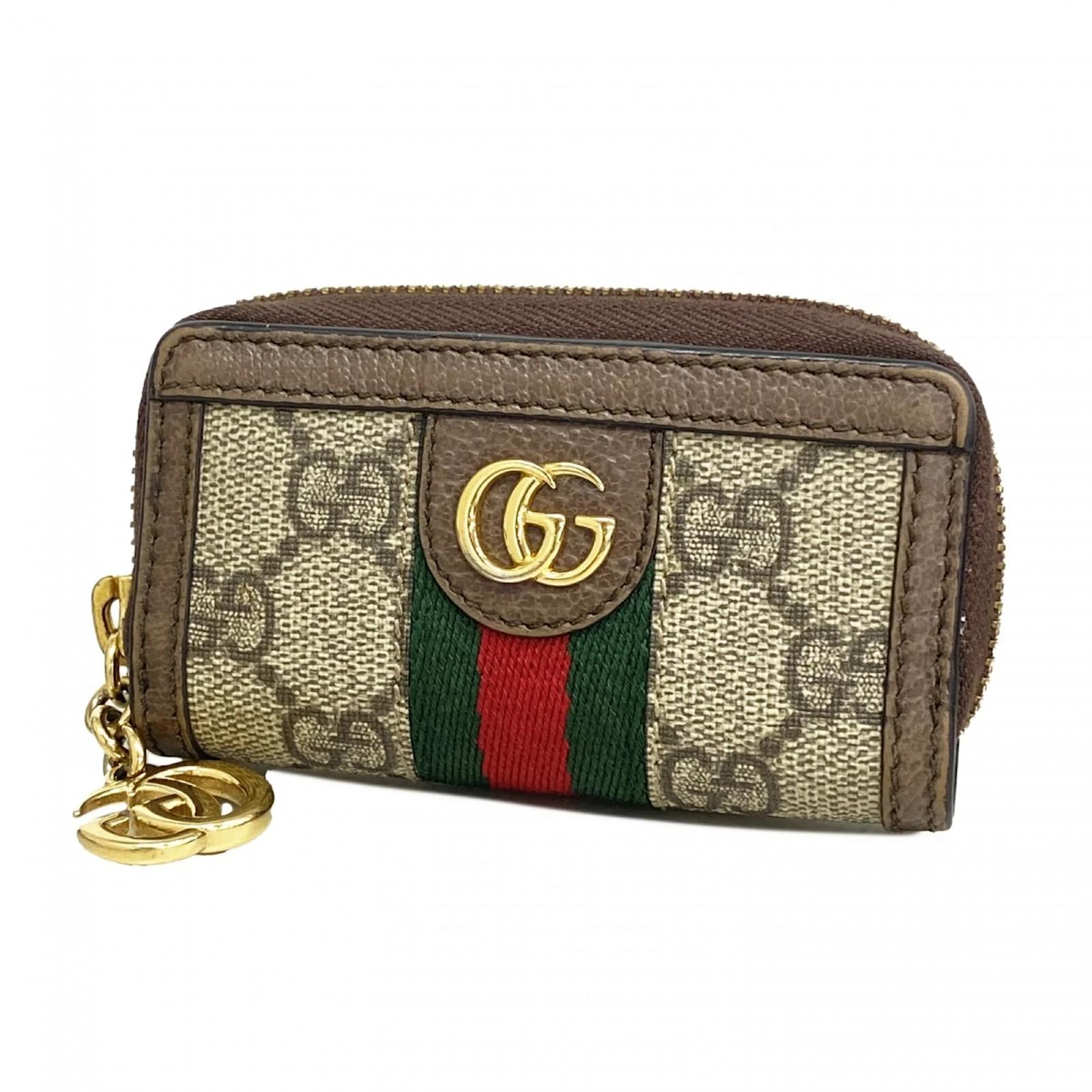Gucci Ophidia Key Case 523157 in Brown Plastic ref.2213436 - Joli Closet