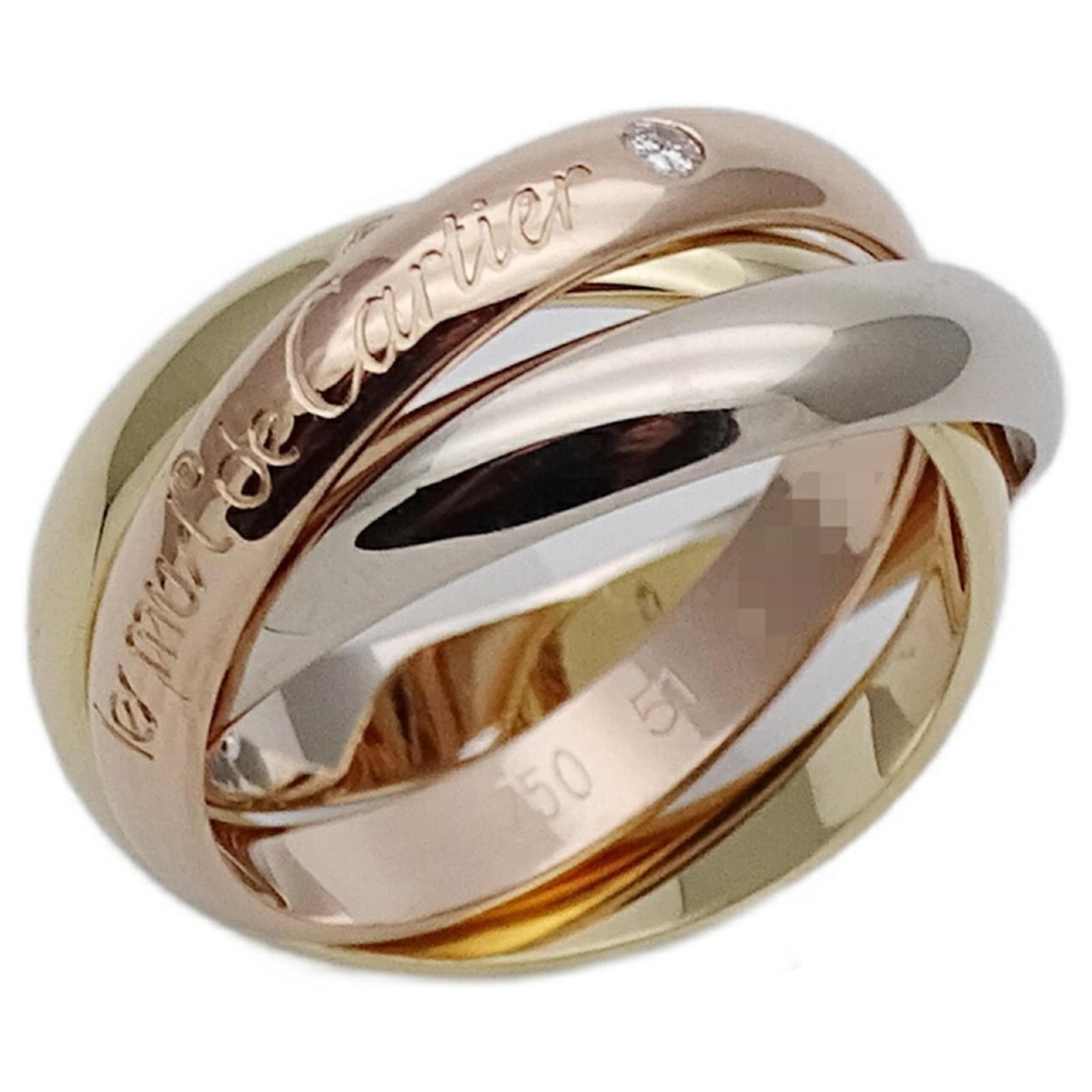 Cartier Trinity Golden Yellow gold ref.2215714 - Joli Closet